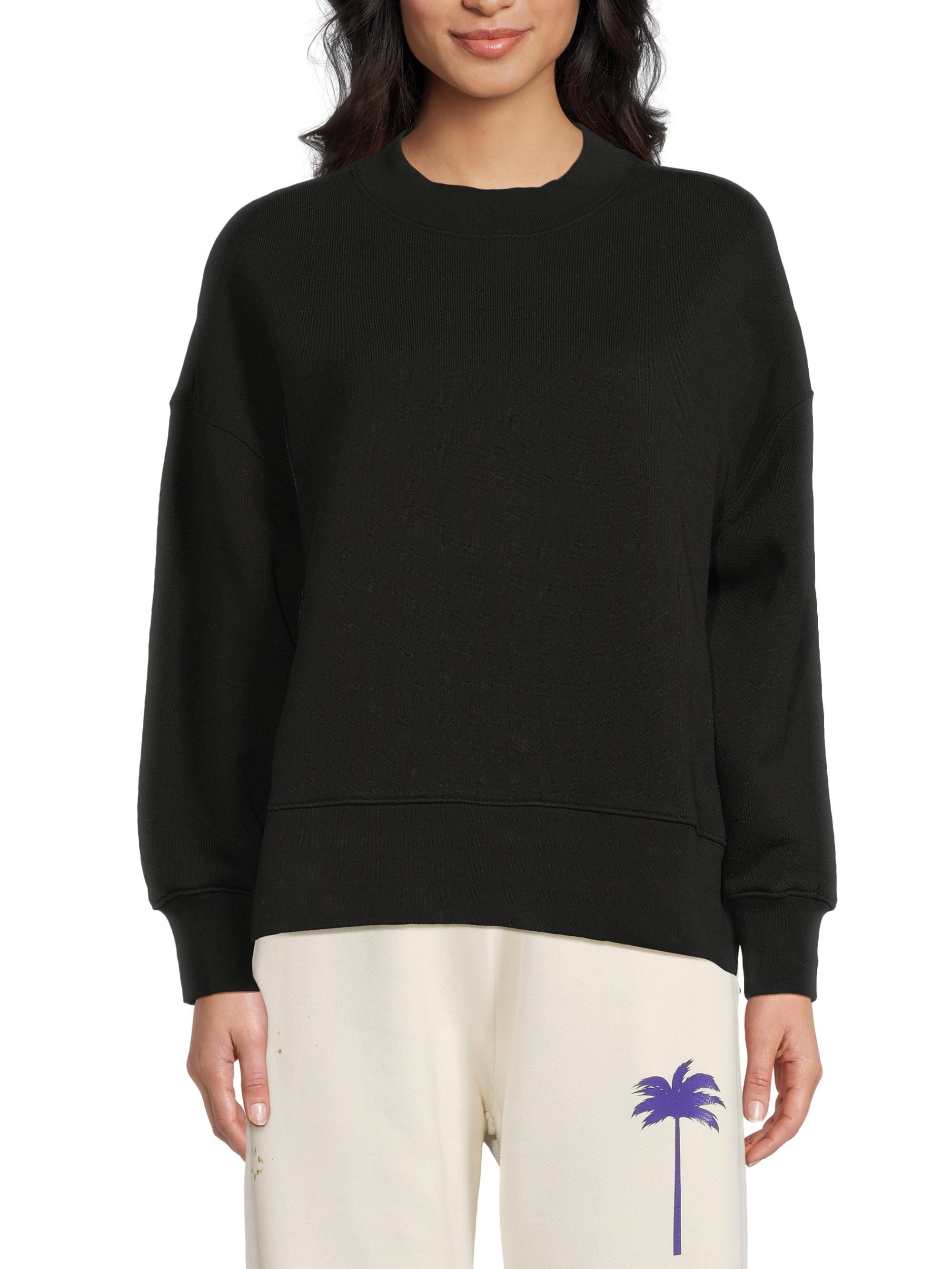 Click here for Palm Angels Womens Drop Shoulder Cotton Sweatshirt... prices