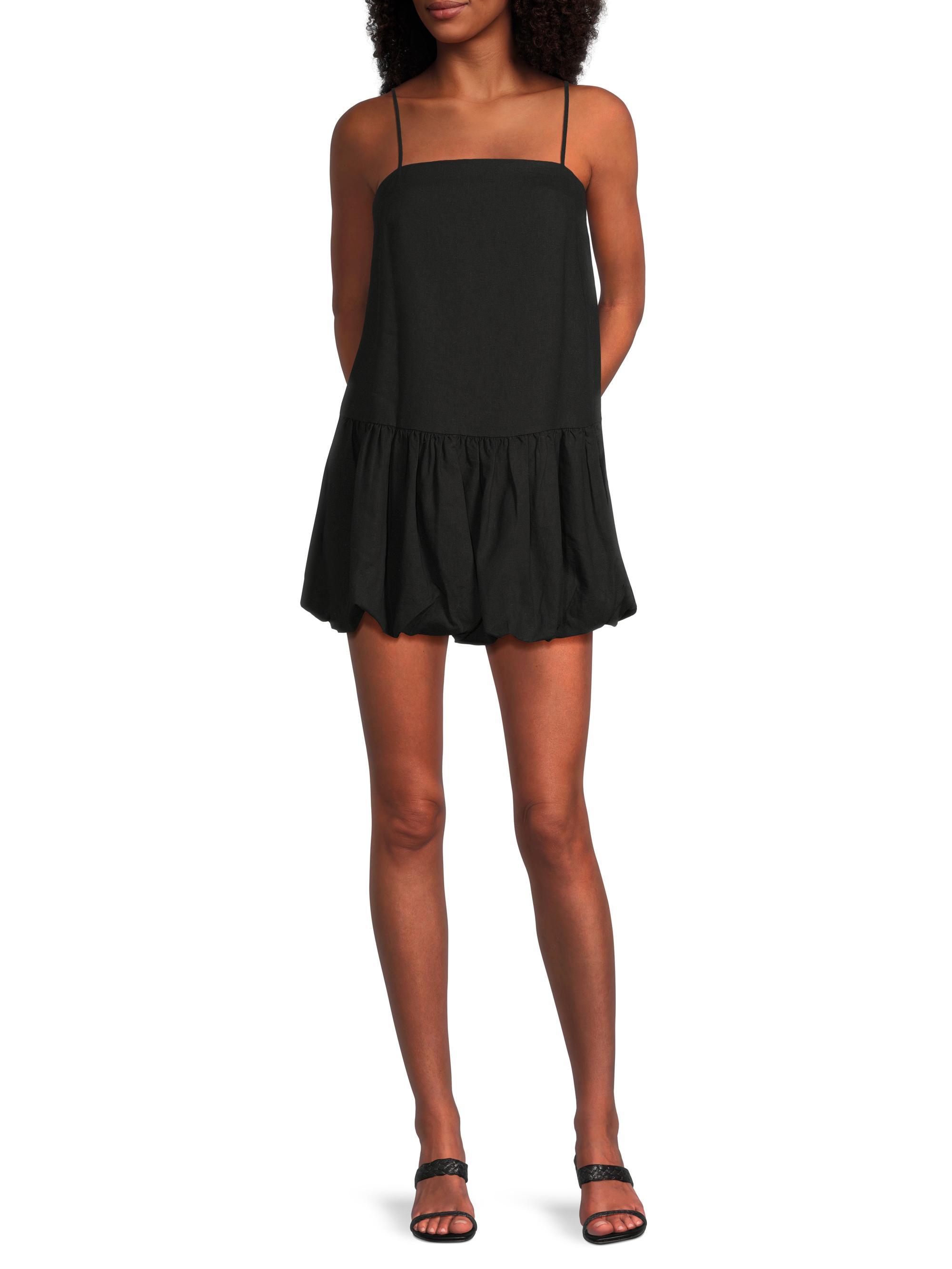 Click here for Onia Air Linen Bubble Mini Dress prices
