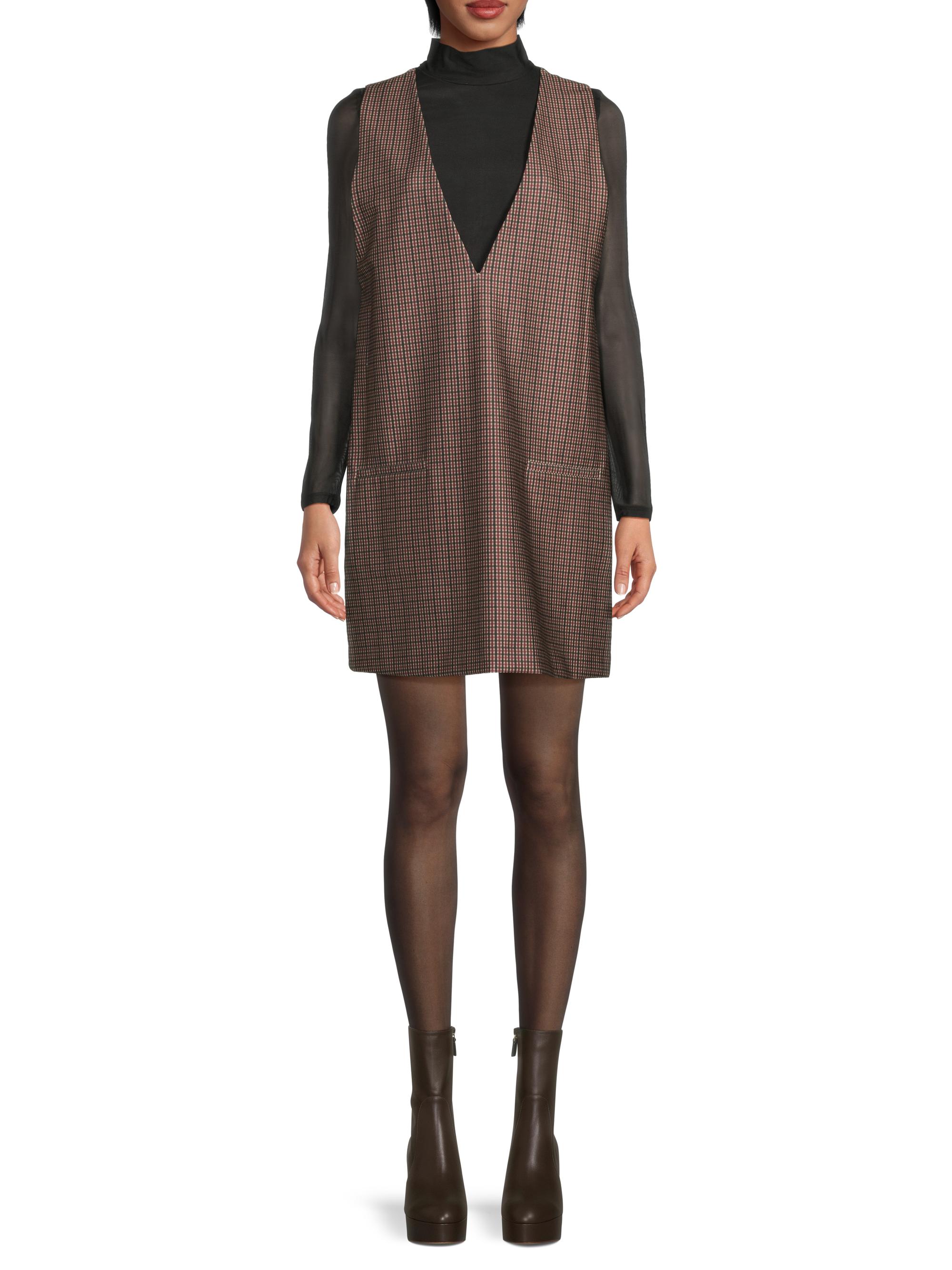 Click here for Bcbg Womens Long Sleeve Mock Turtleneck Mini Shift... prices