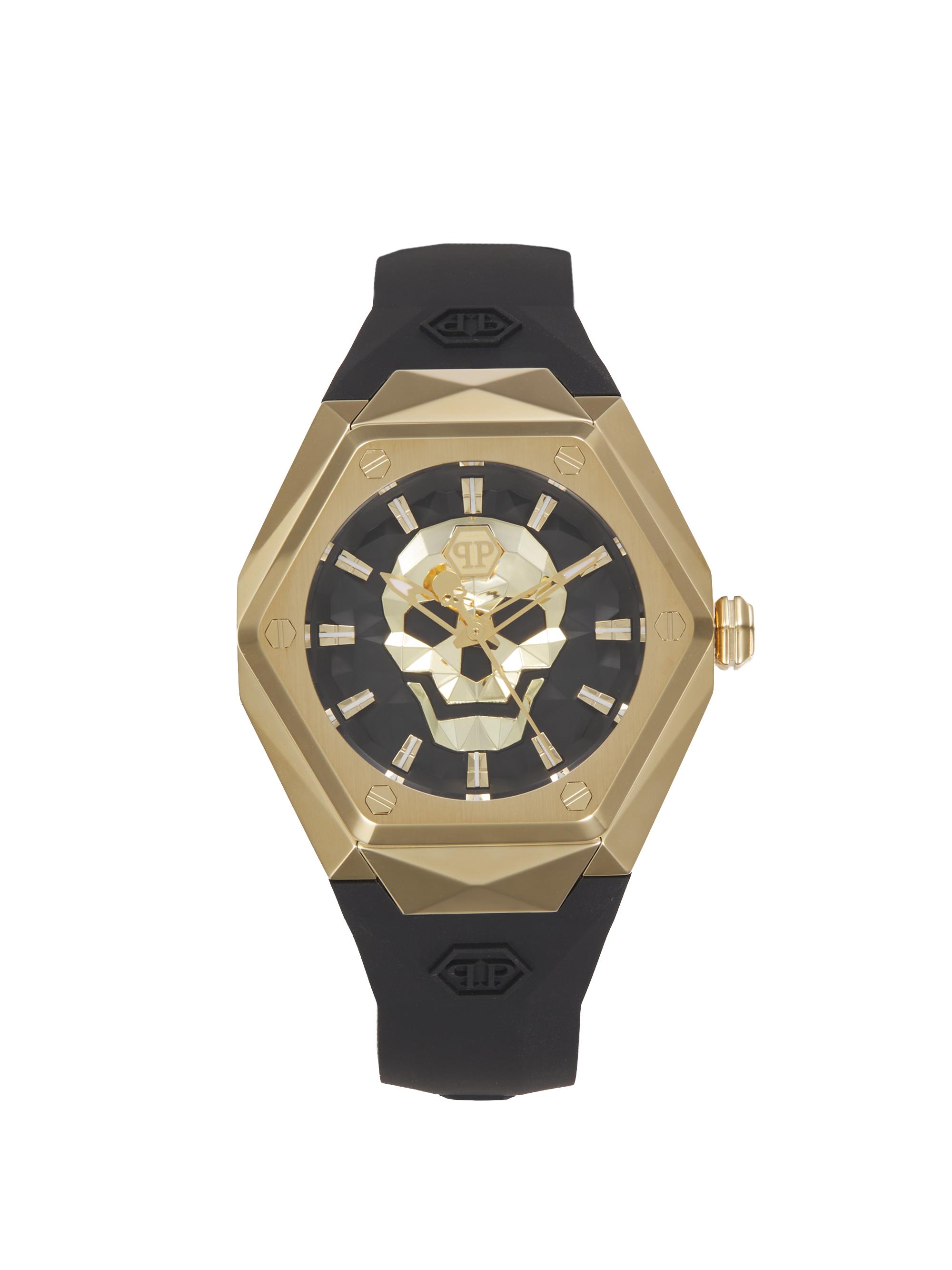 Click here for Philipp Plein Womens The Skull Goldtone Stainless... prices