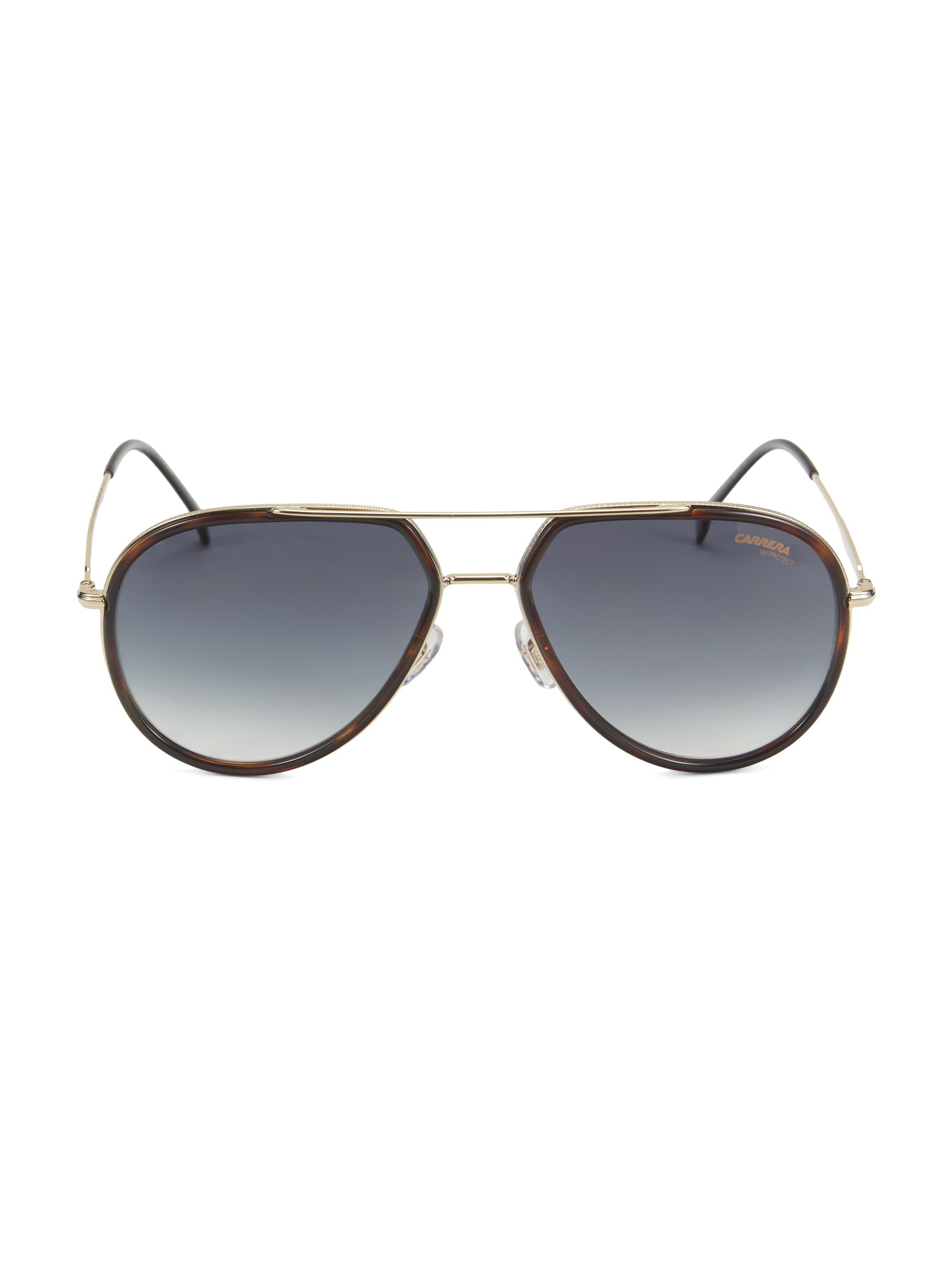 Click here for Carrera Womens 58MM Aviator Sunglasses - Havana Sm... prices