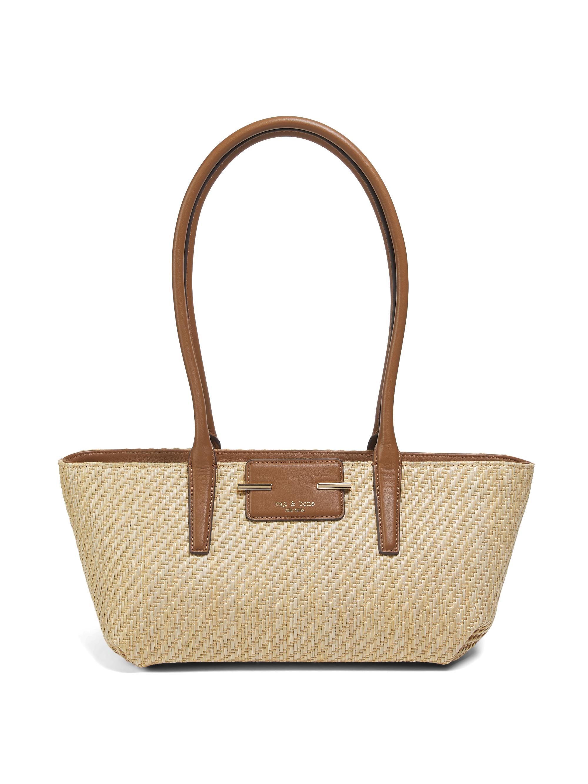 Click here for Rag & Bone Womens Woven Straw Tote Bag - Natural C... prices
