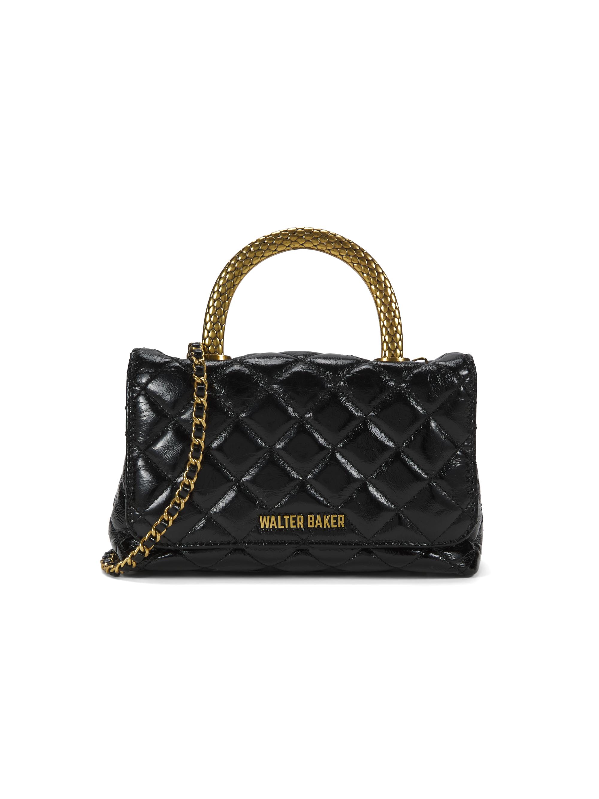 Click here for Walter Baker Womens Leila Leather Top Handle Bag -... prices