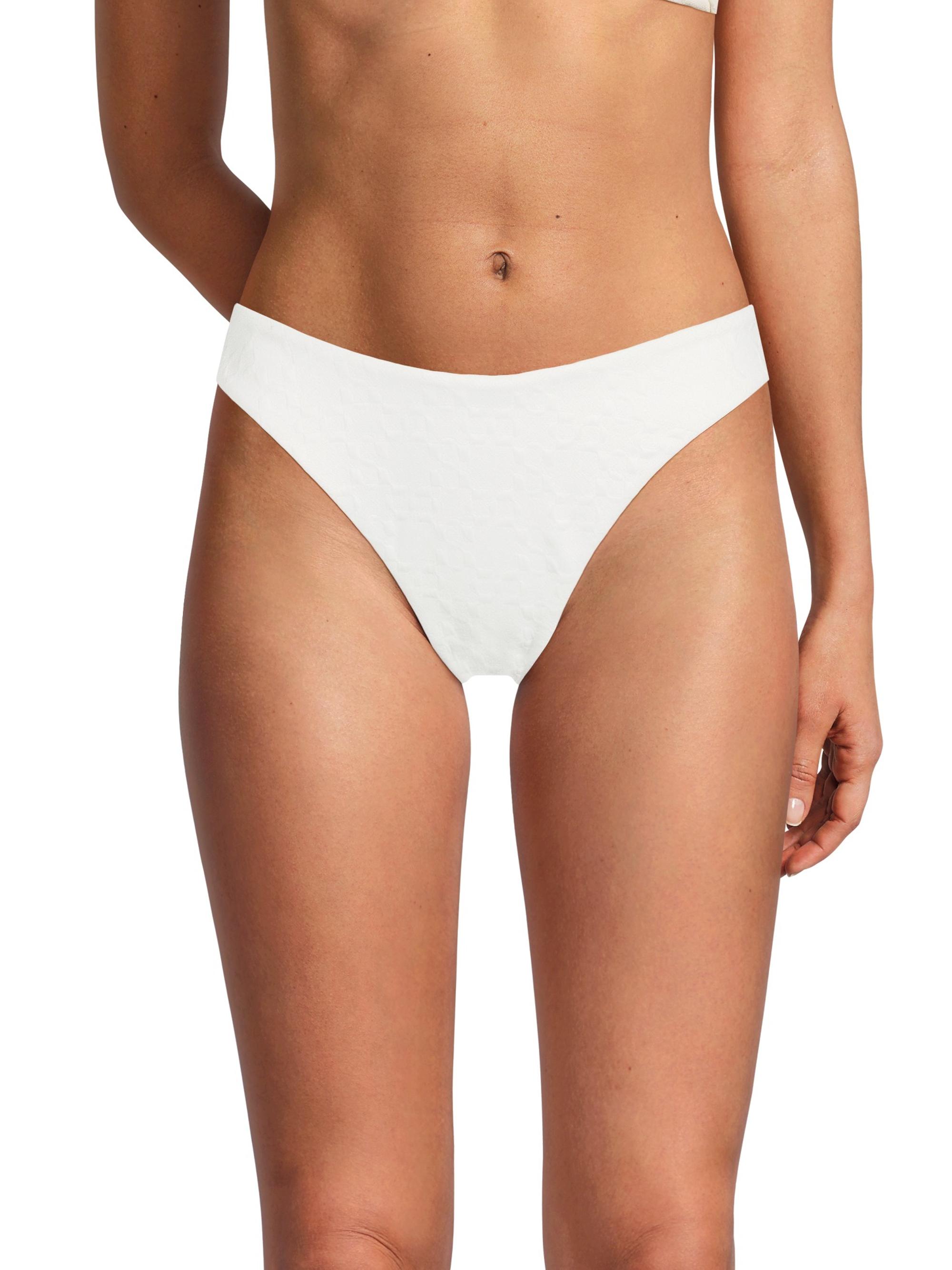Click here for Simkhai Womens Tati Cheeky Bikini Bottoms - White... prices