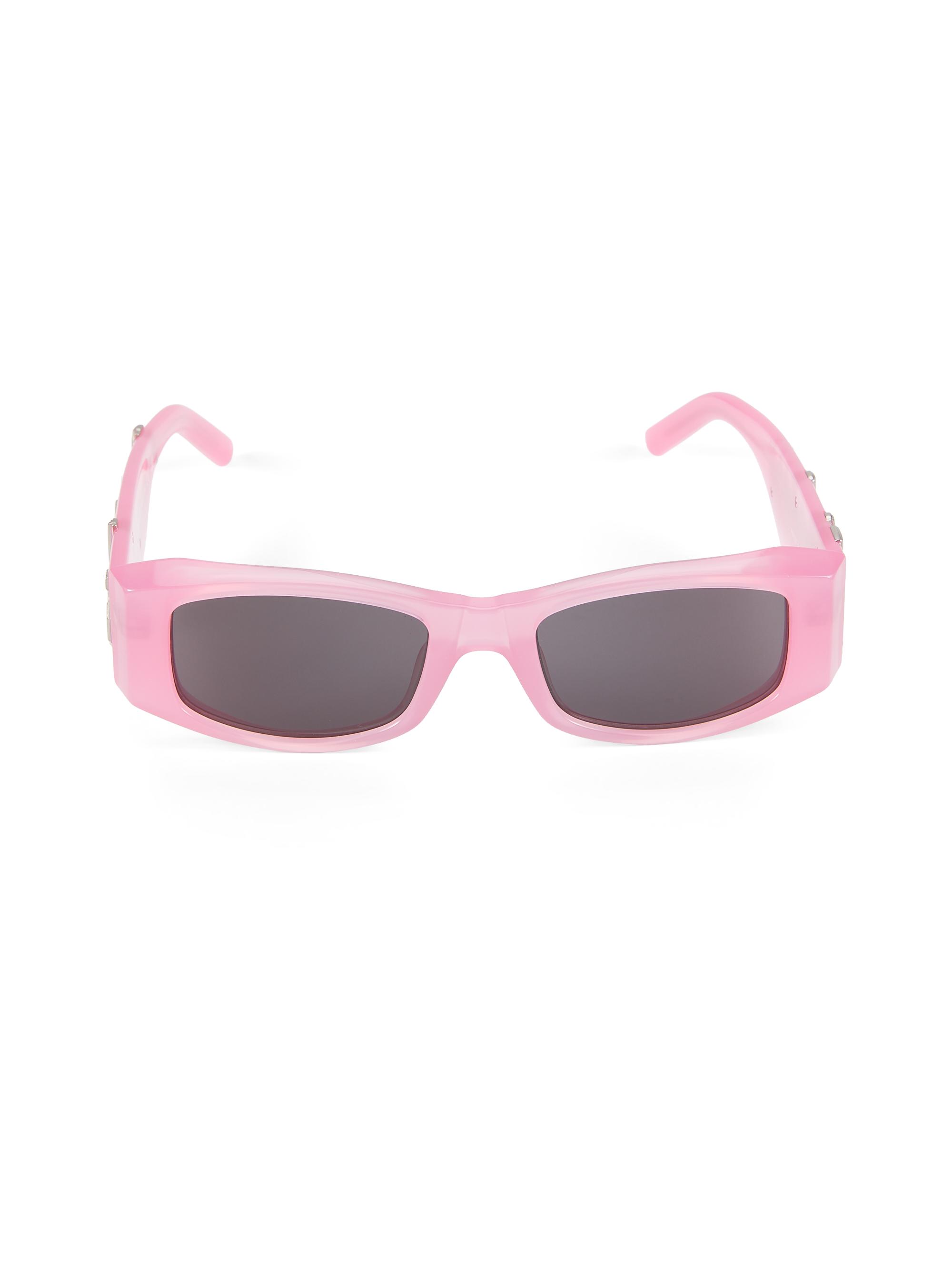 Click here for Palm Angels Womens Angel 51MM Logo Rectangular Sun... prices