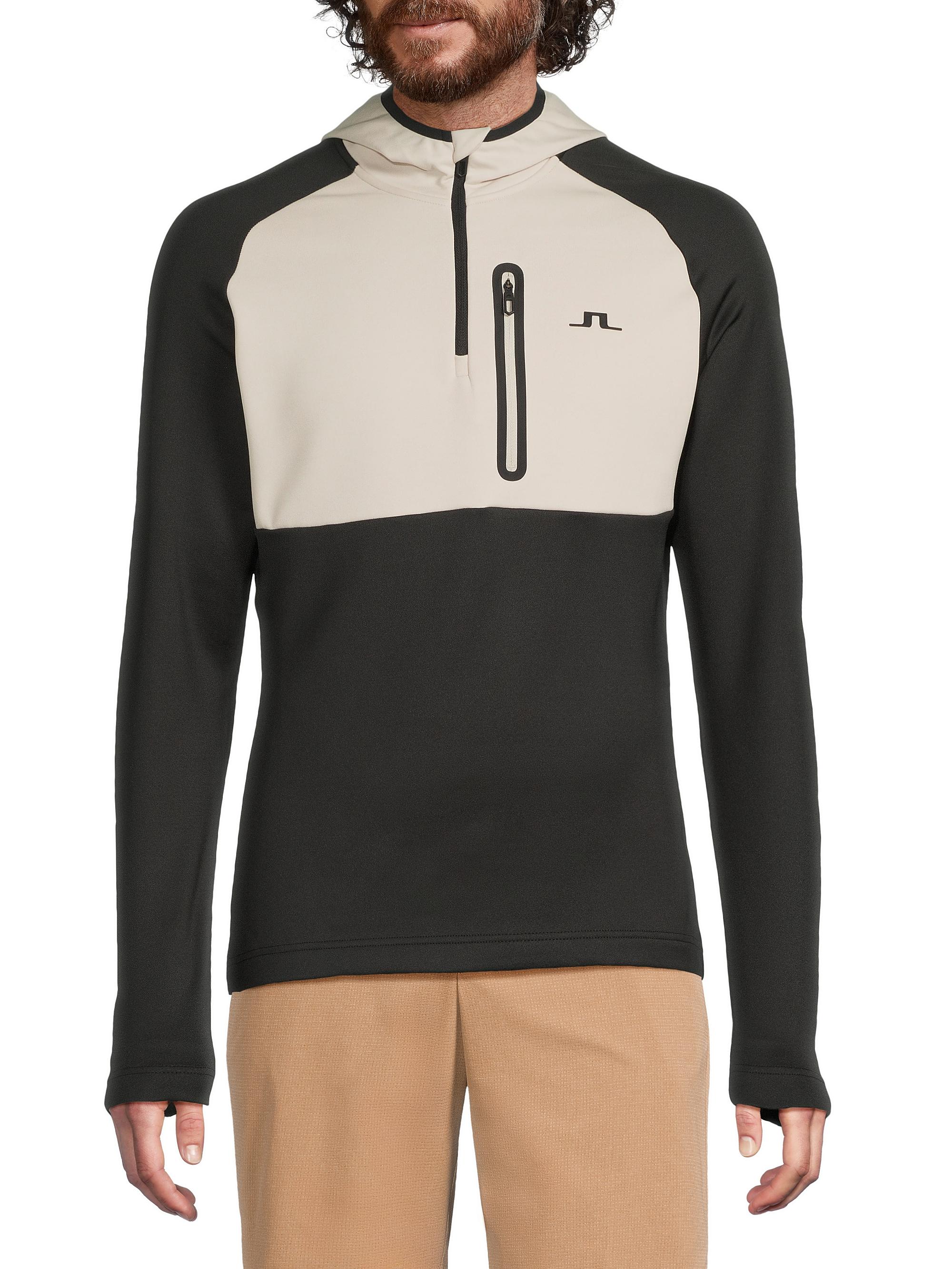 Click here for J. Lindeberg Mens Adam Quarter-Zip Hooded Pullover... prices