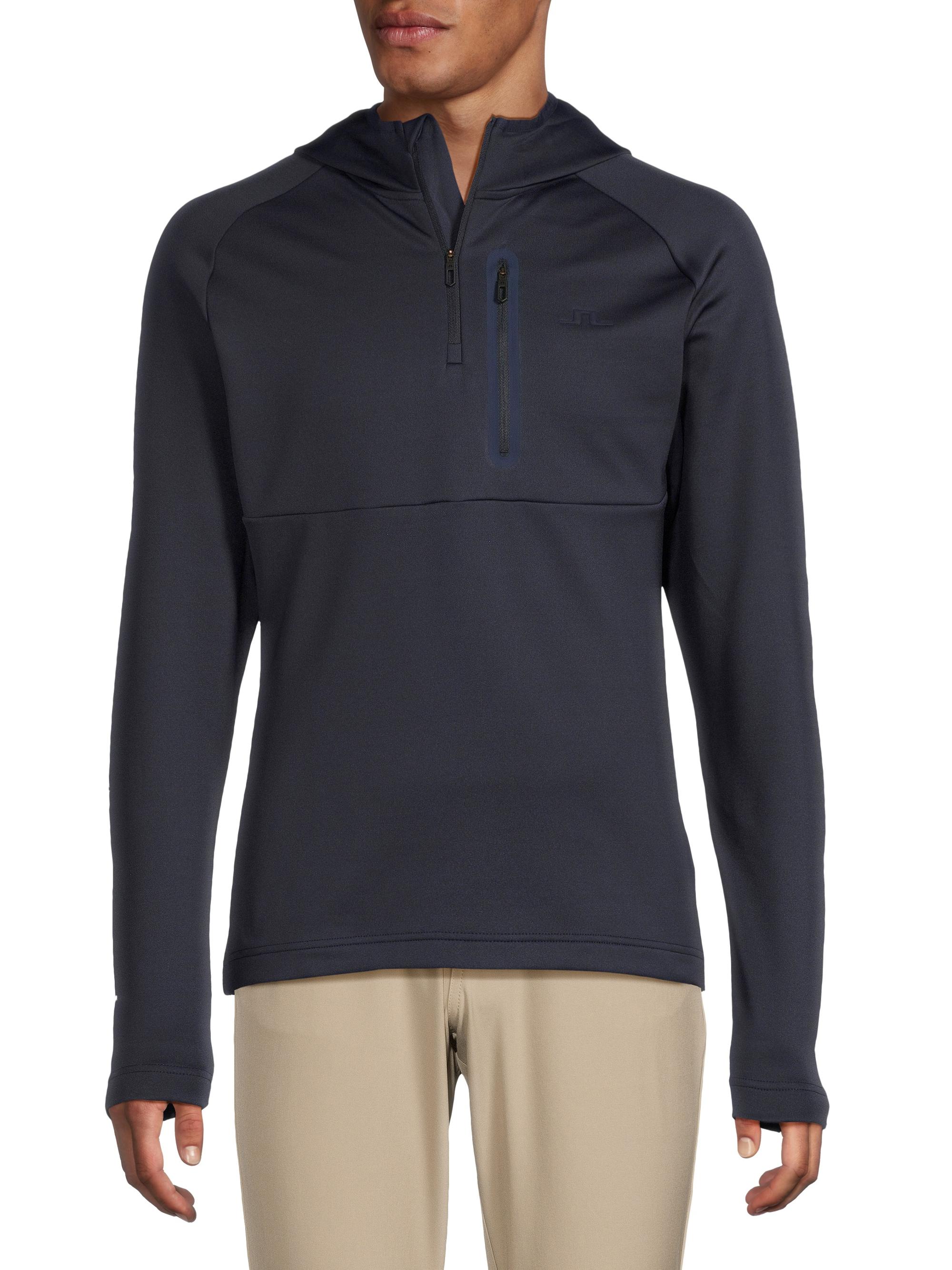 Click here for J. Lindeberg Mens Adam Quarter-Zip Hooded Pullover... prices