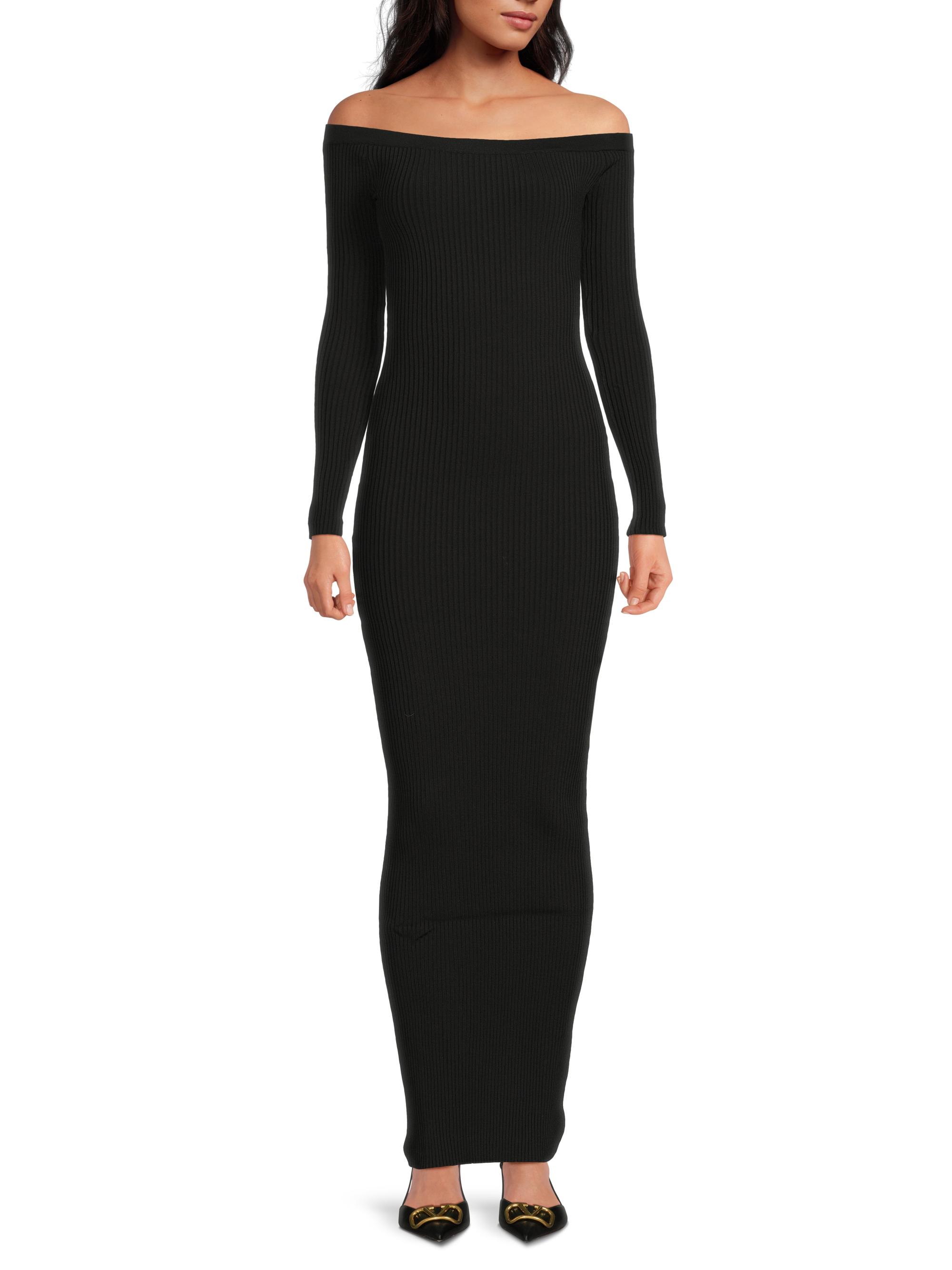 Click here for Good American Womens Shine Ribbed Off-the-Shoulder... prices