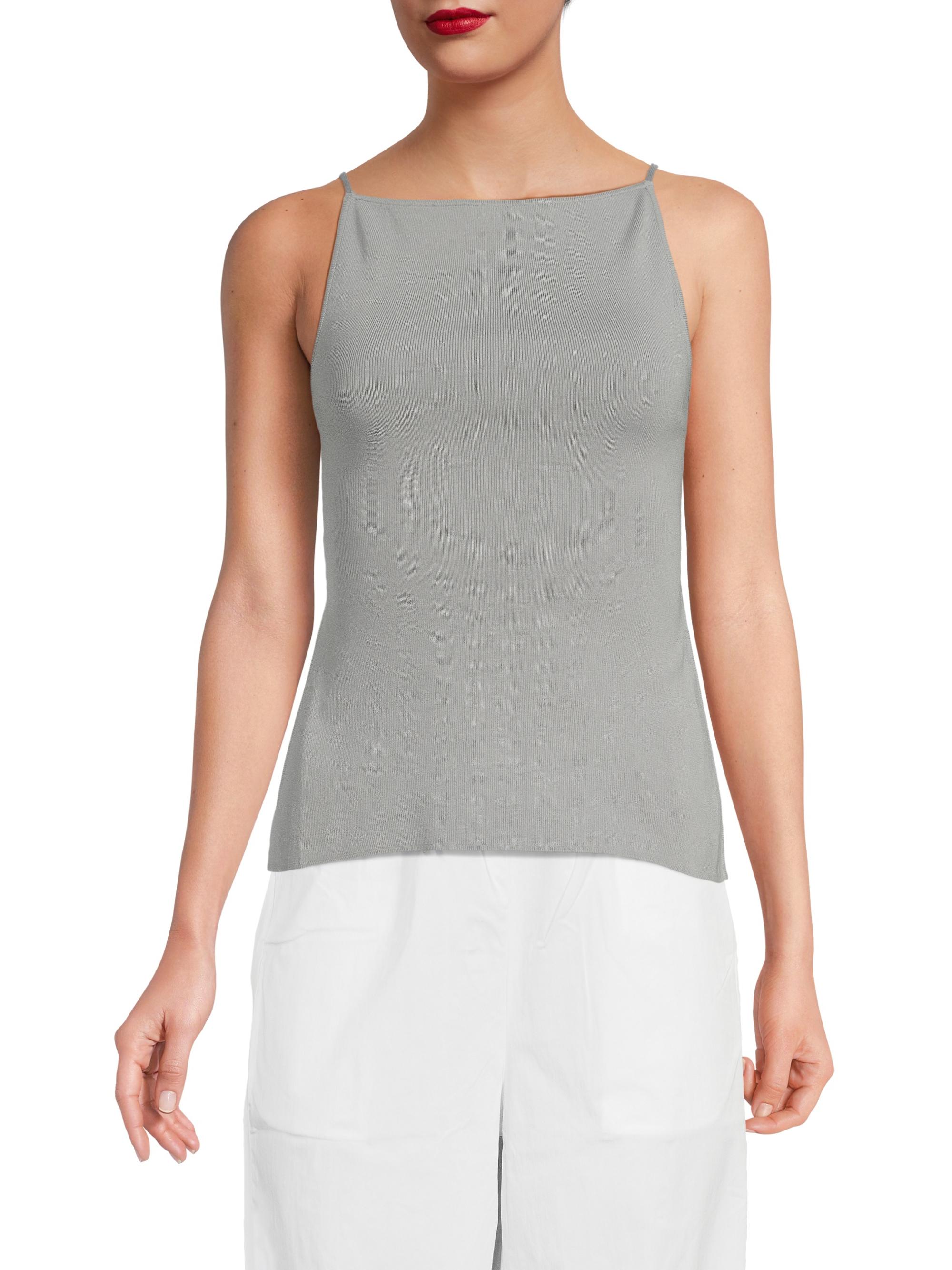 Click here for Weworewhat Womens High Straight-Neck Knit Top - Du... prices