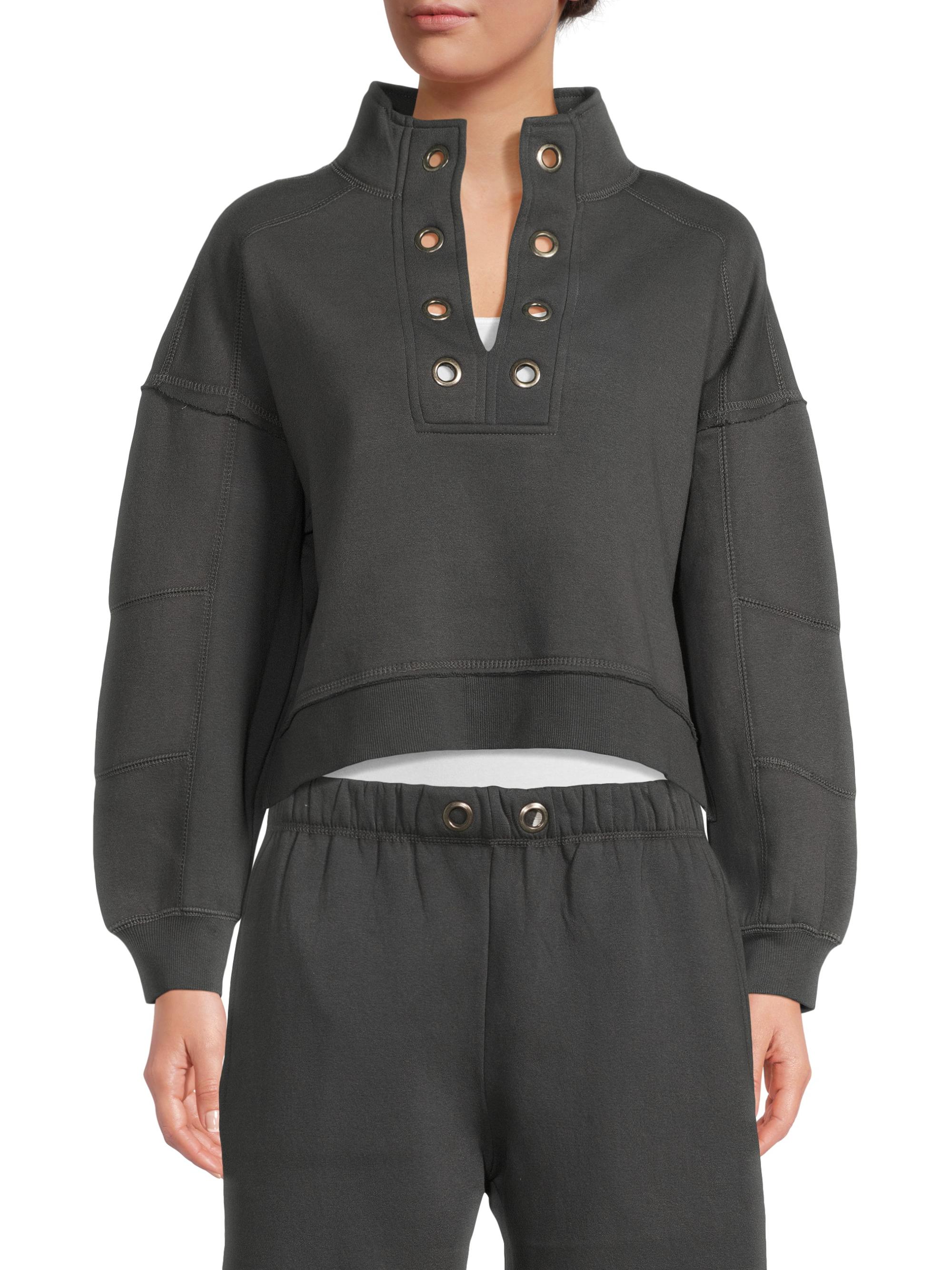 Click here for Vintage Havana Womens Surf-Wash Grommet Henley Pul... prices