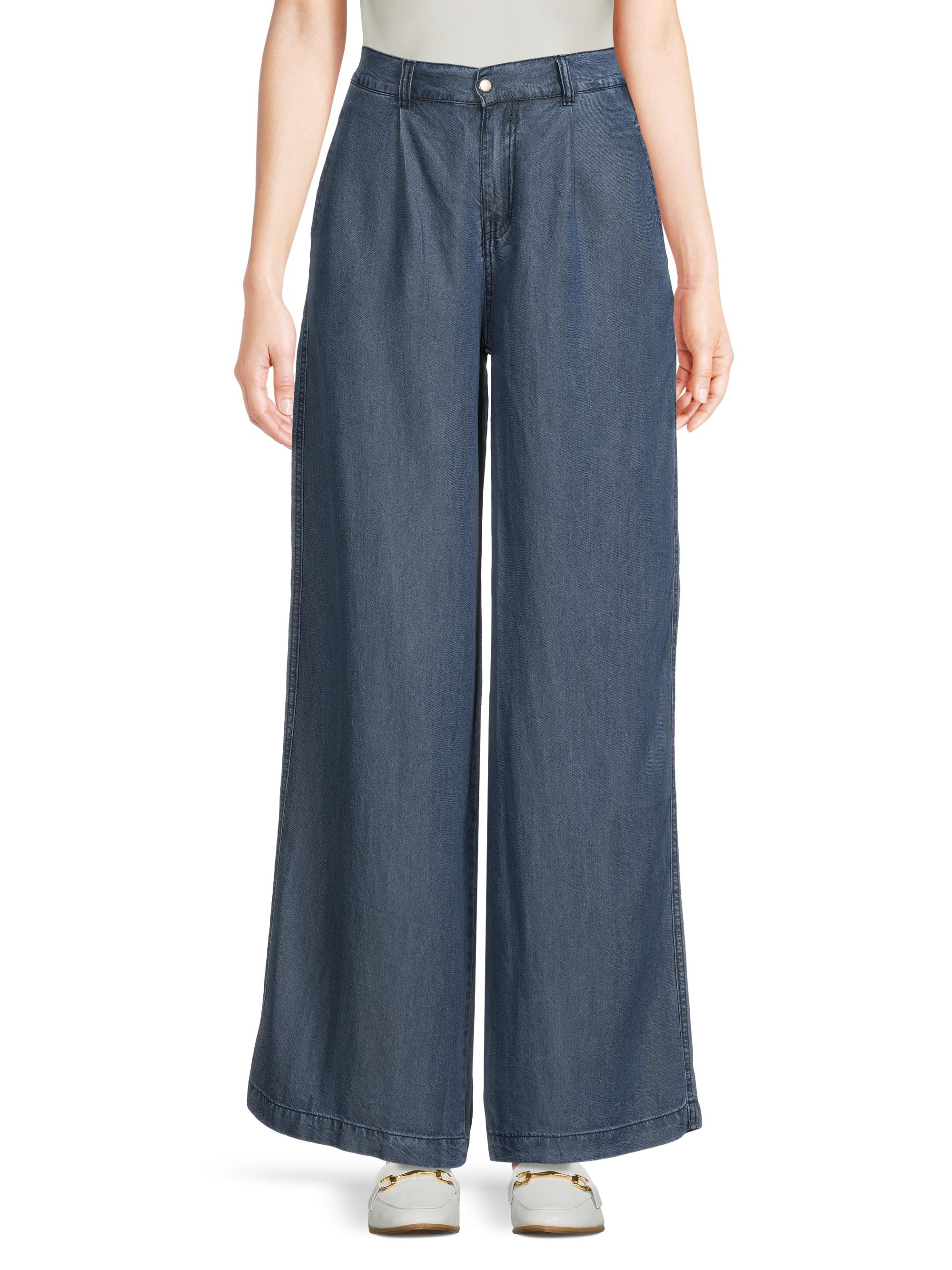 Click here for Vintage Havana Womens High-Rise Wide-Leg Pants - D... prices