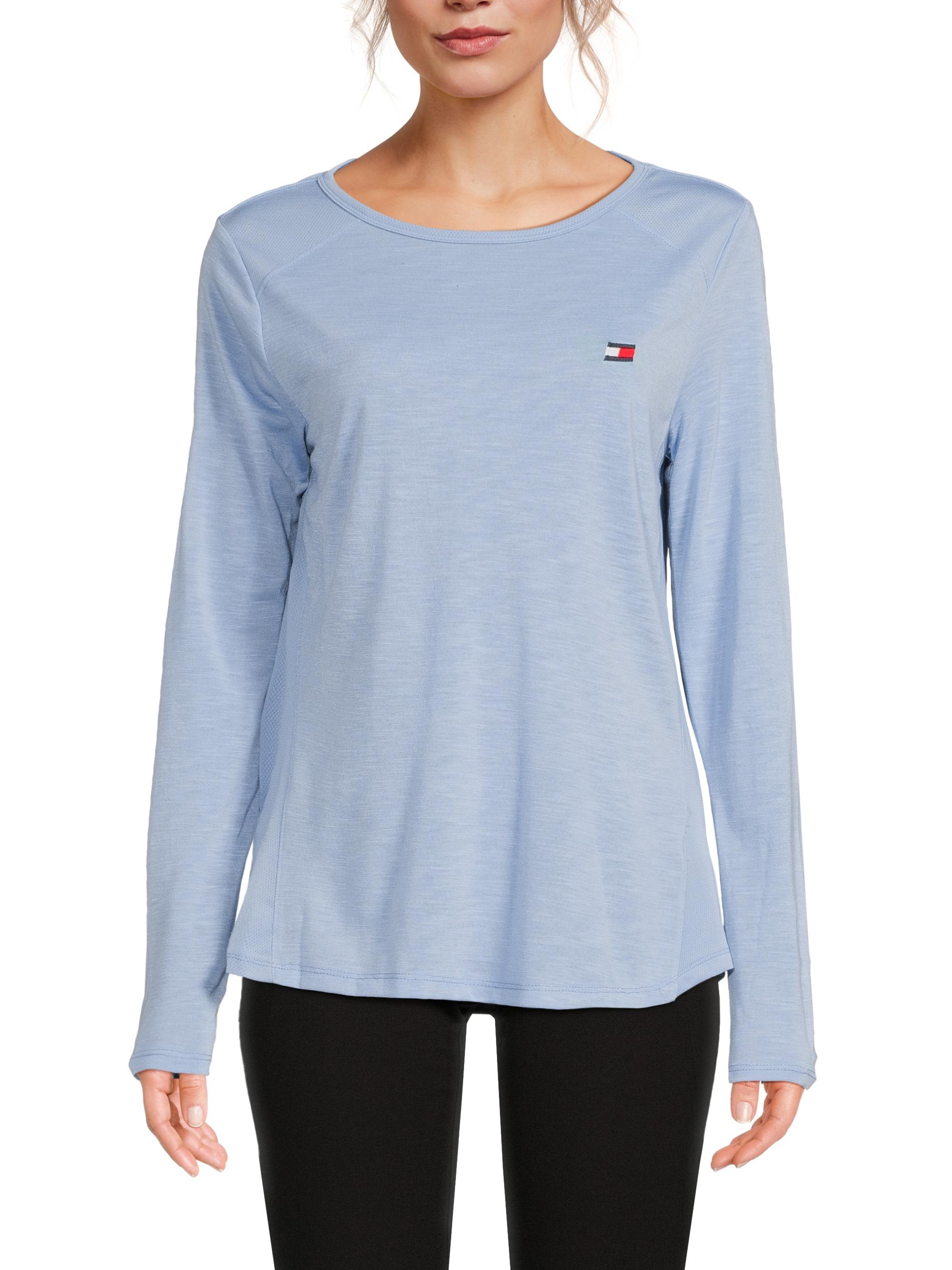 Click here for Tommy Hilfiger Womens Heathered Twisted Top - Air... prices
