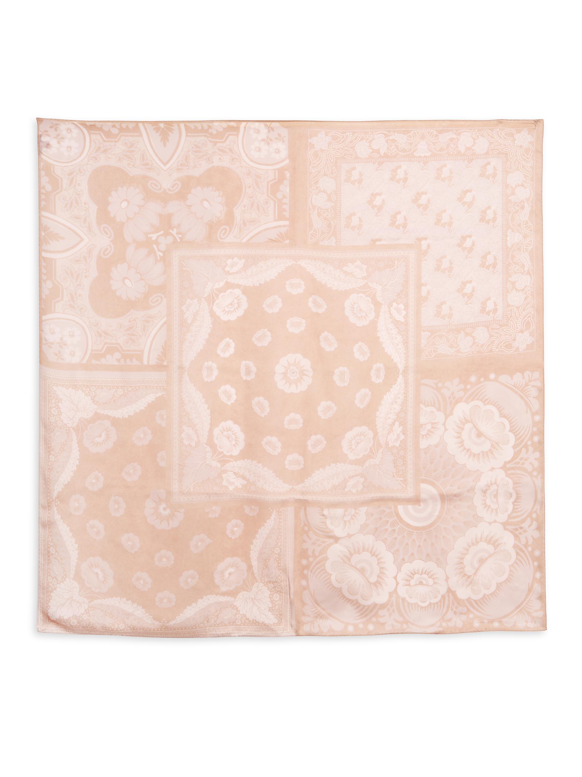 Click here for Valentino Garavani Womens Silk Scarf - Poudre prices