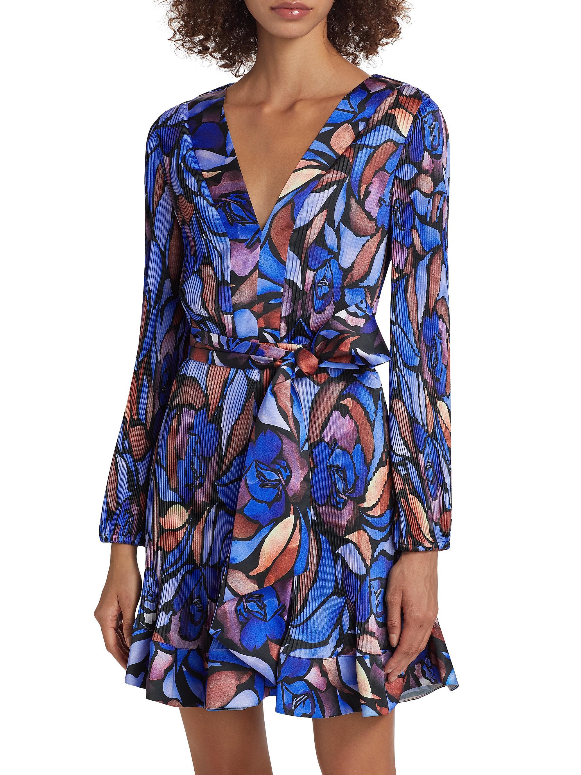 Click here for Milly Womens Liv Dream Rose Pleated Dress - Dream... prices