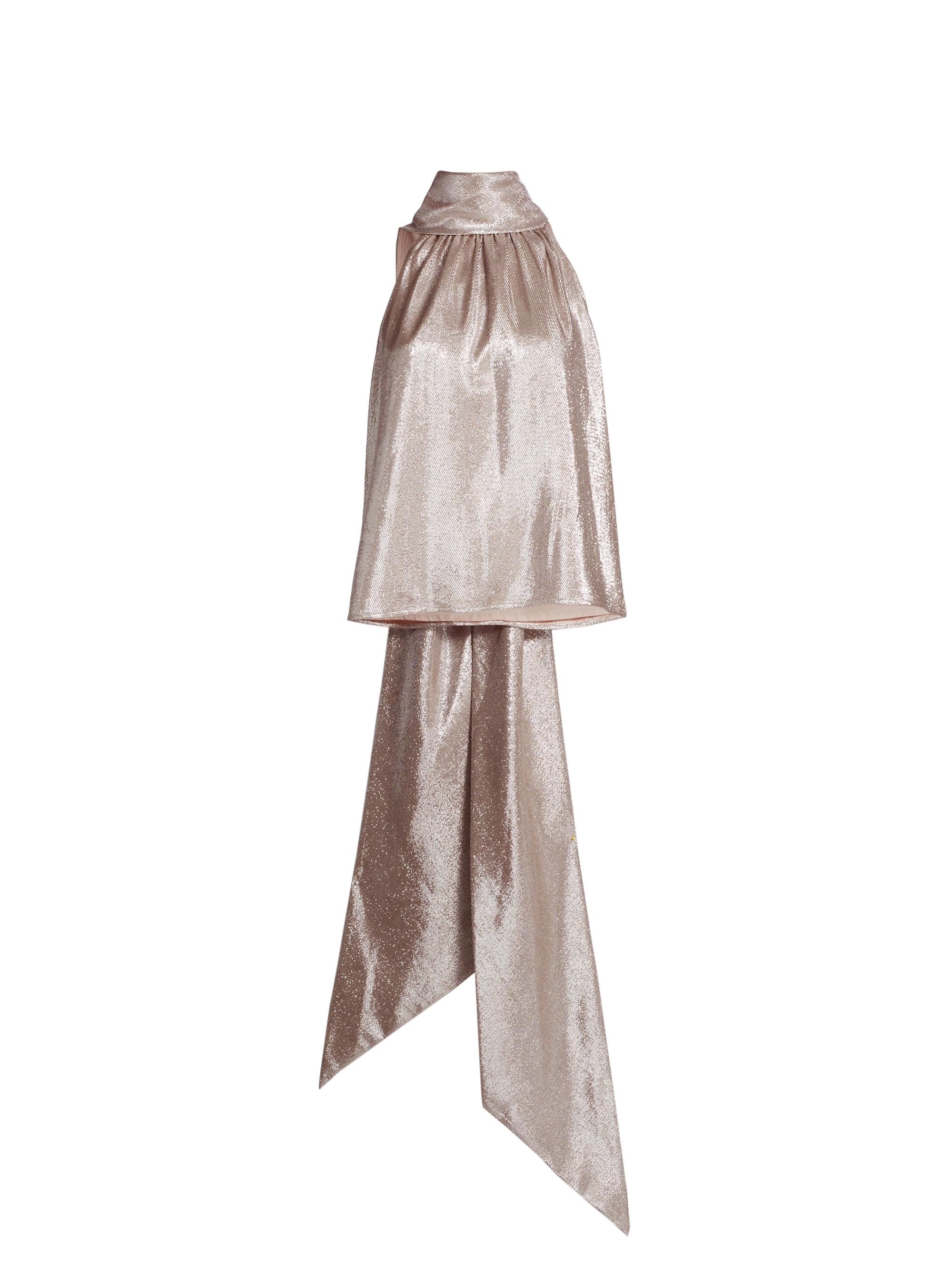 Click here for Toccin Womens Hattie Tieneck Sleeveless Metallic T... prices