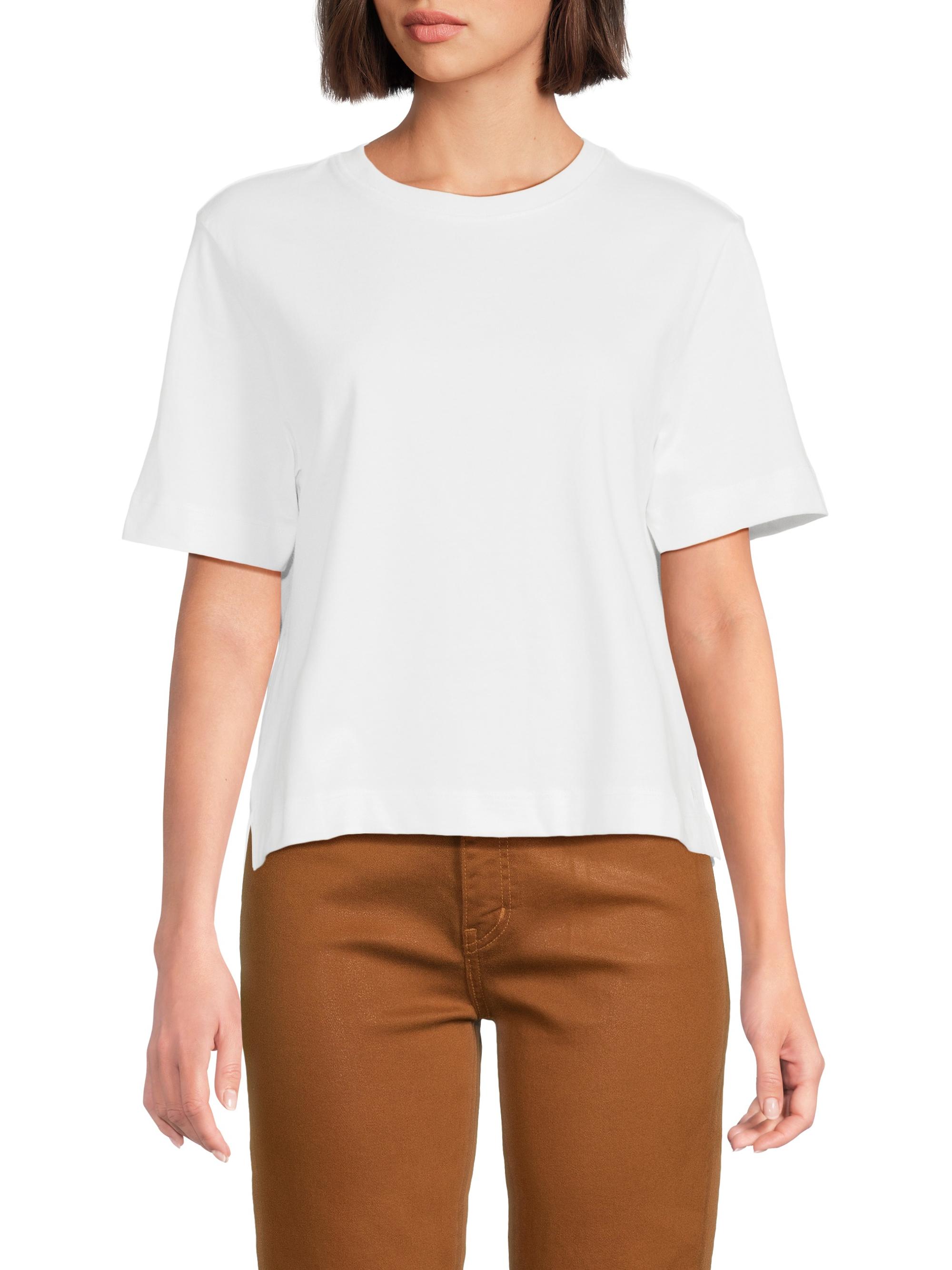 Click here for Derek Lam 10 Crosby Womens Miranda Crewneck Cotton... prices