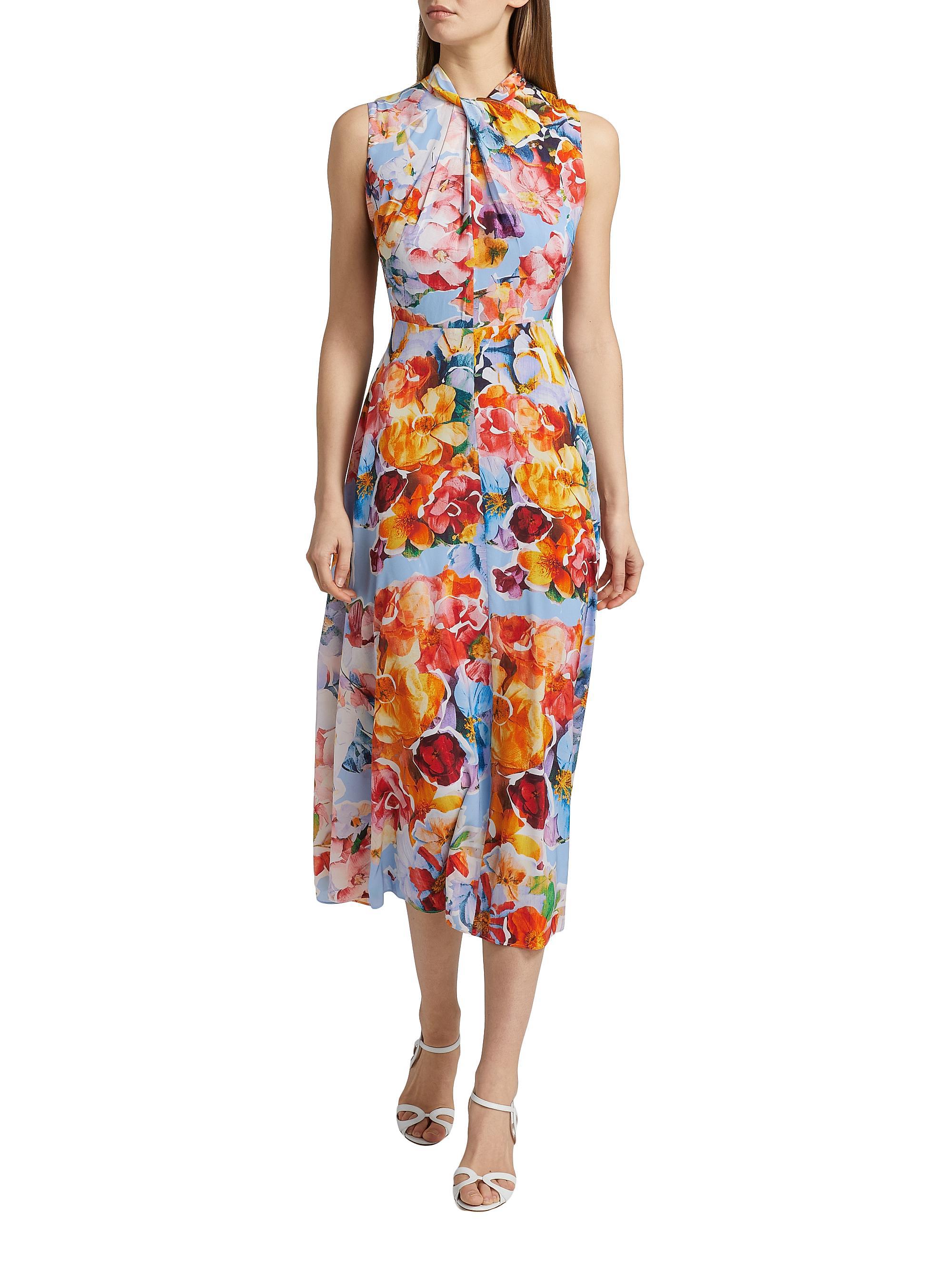 Click here for Elie Tahari Womens The Raquel Spring Morning Flora... prices