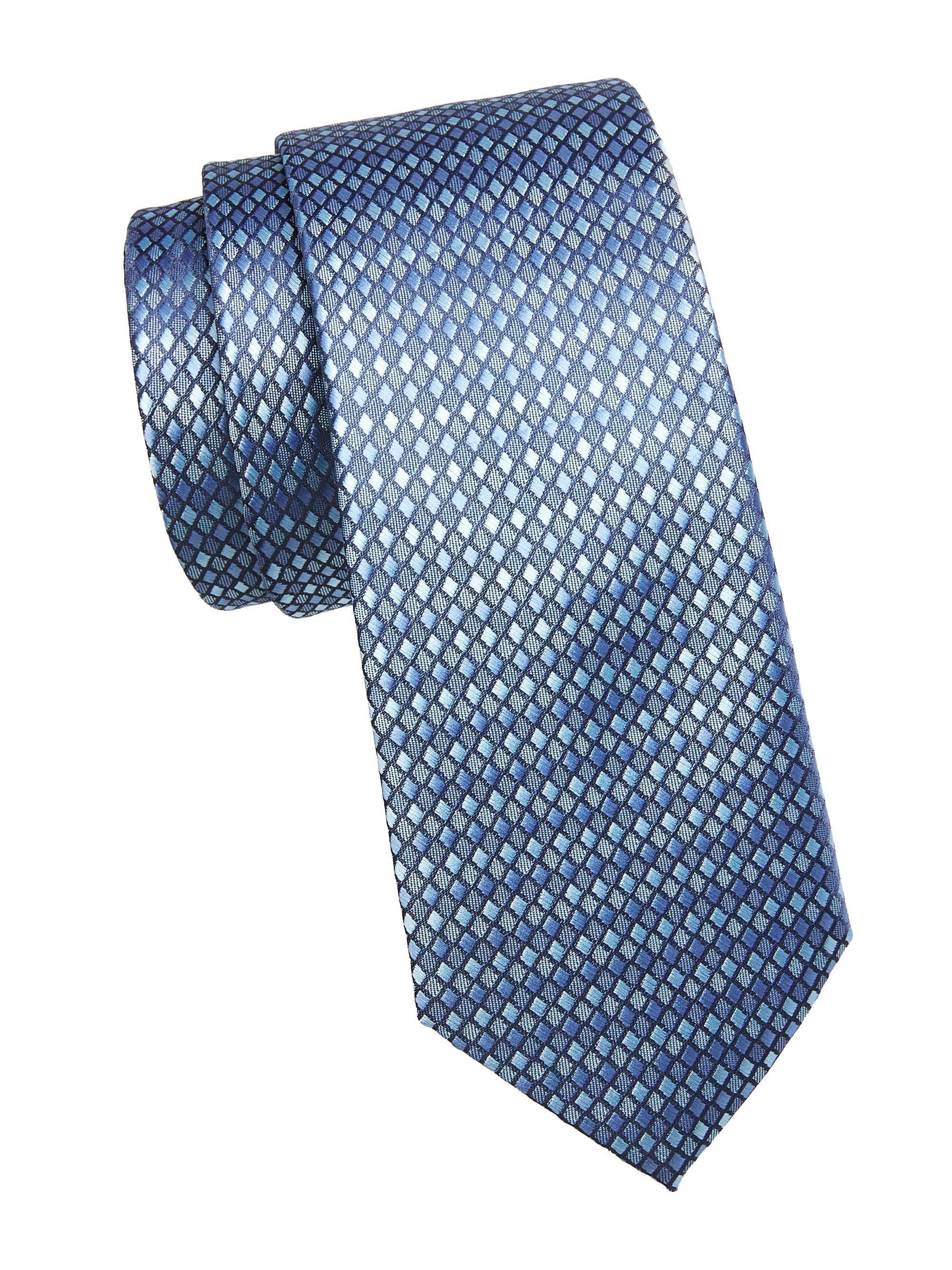 Click here for Hickey by Hickey Freeman Mens Woven Geometric Tie... prices