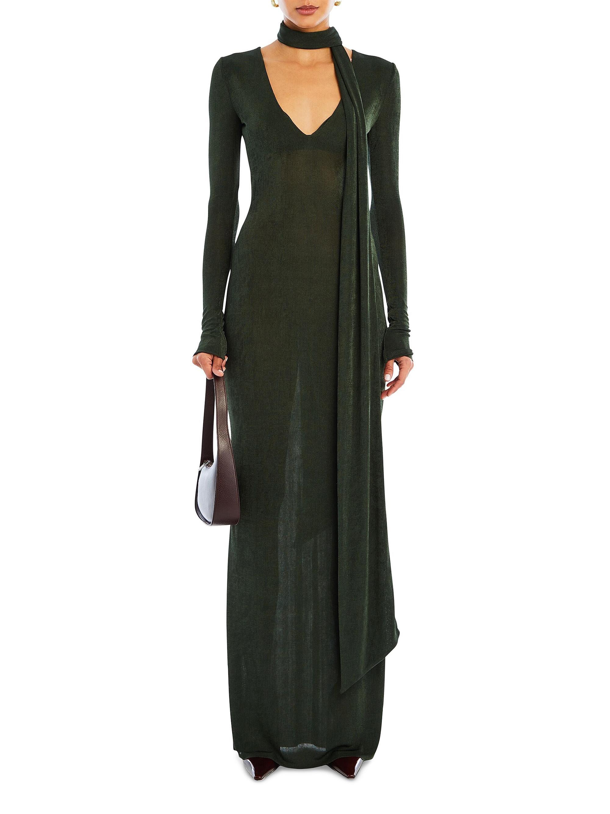 Click here for Ser. o.ya Womens Raquel Maxi Dress - Forest Green... prices