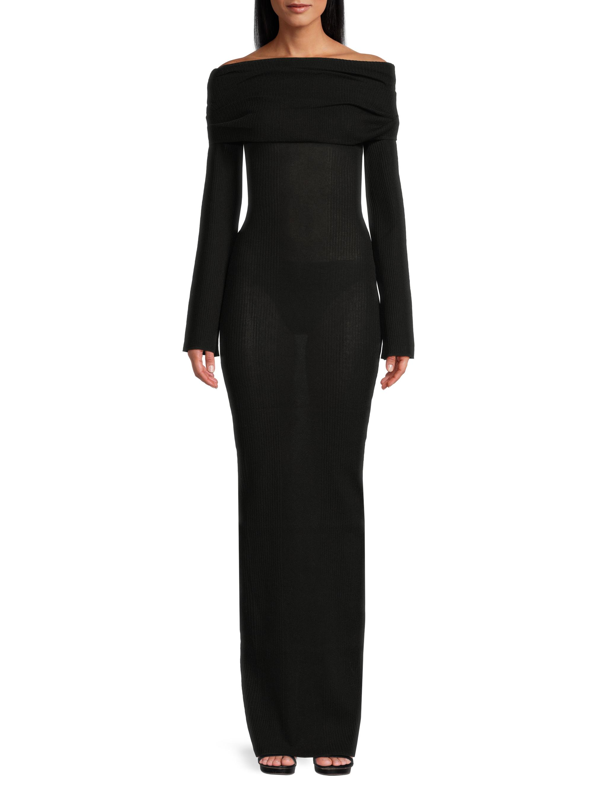 Click here for Ser. o.ya Womens Galleria Off-the-Shoulder Ribbed... prices