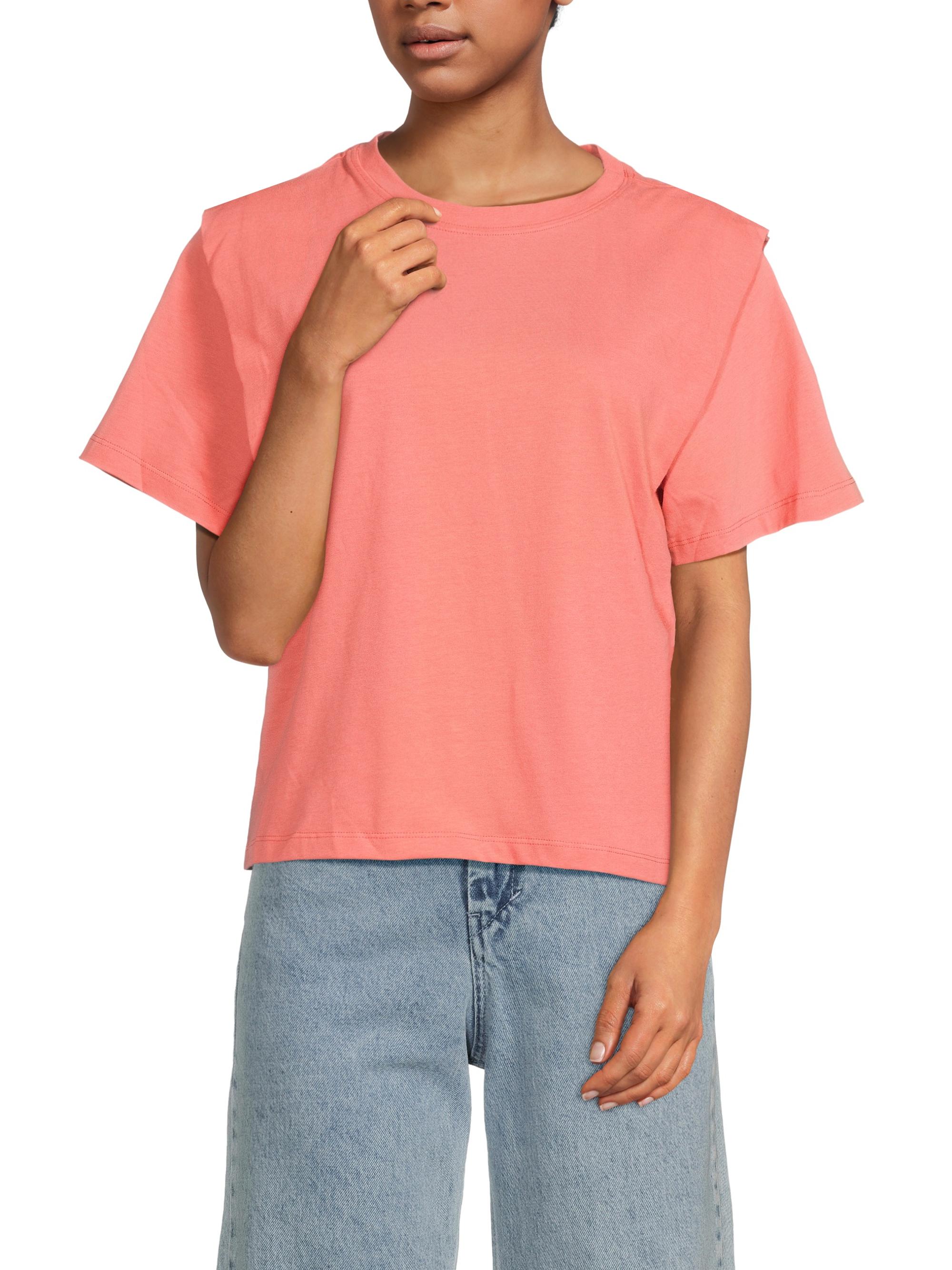 Click here for Isabel Marant Womens Crewneck Cotton T-Shirt - Pap... prices