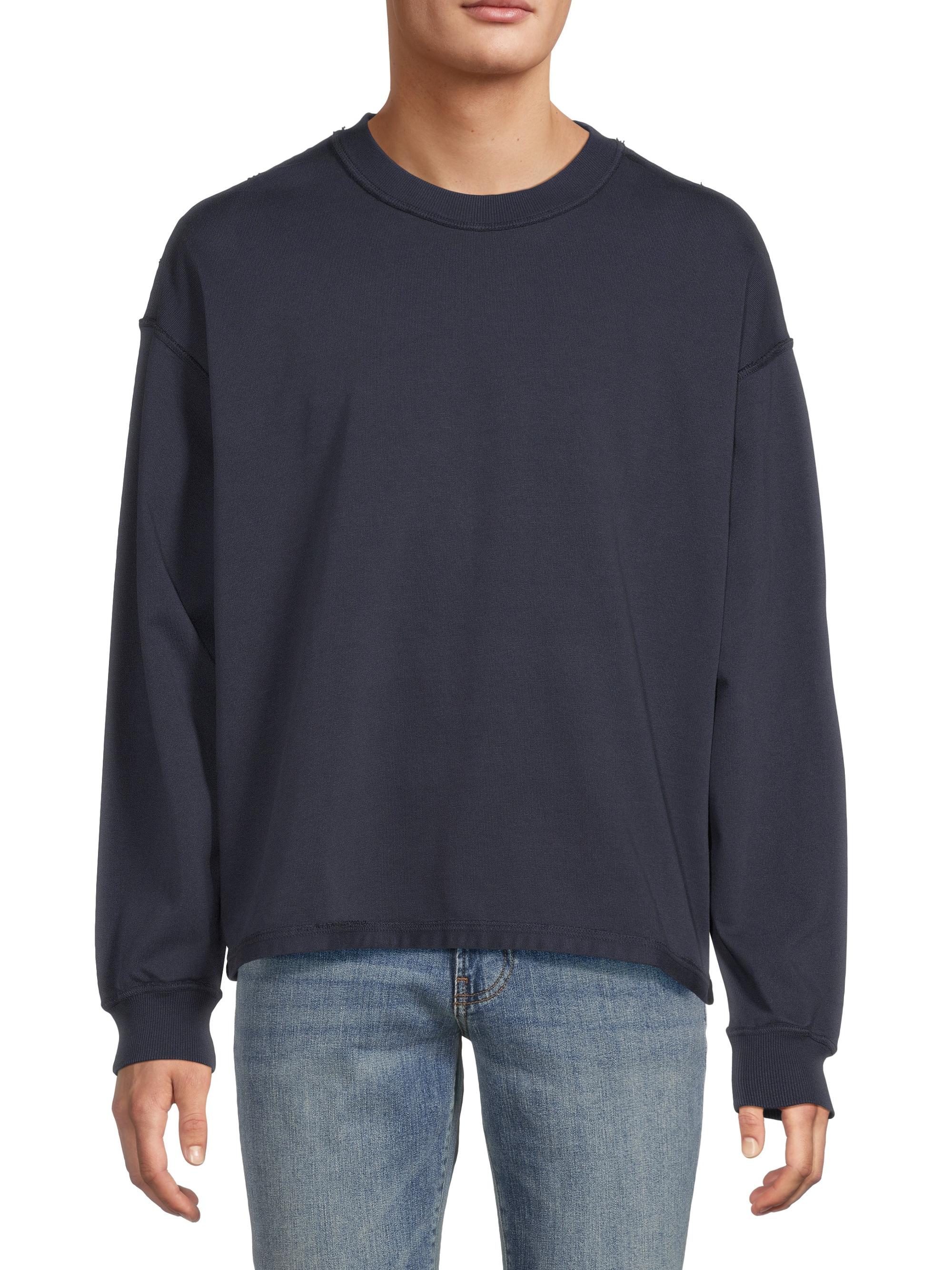 Click here for Hudson Jeans Mens Drop Shoulder Cotton Sweatshirt... prices