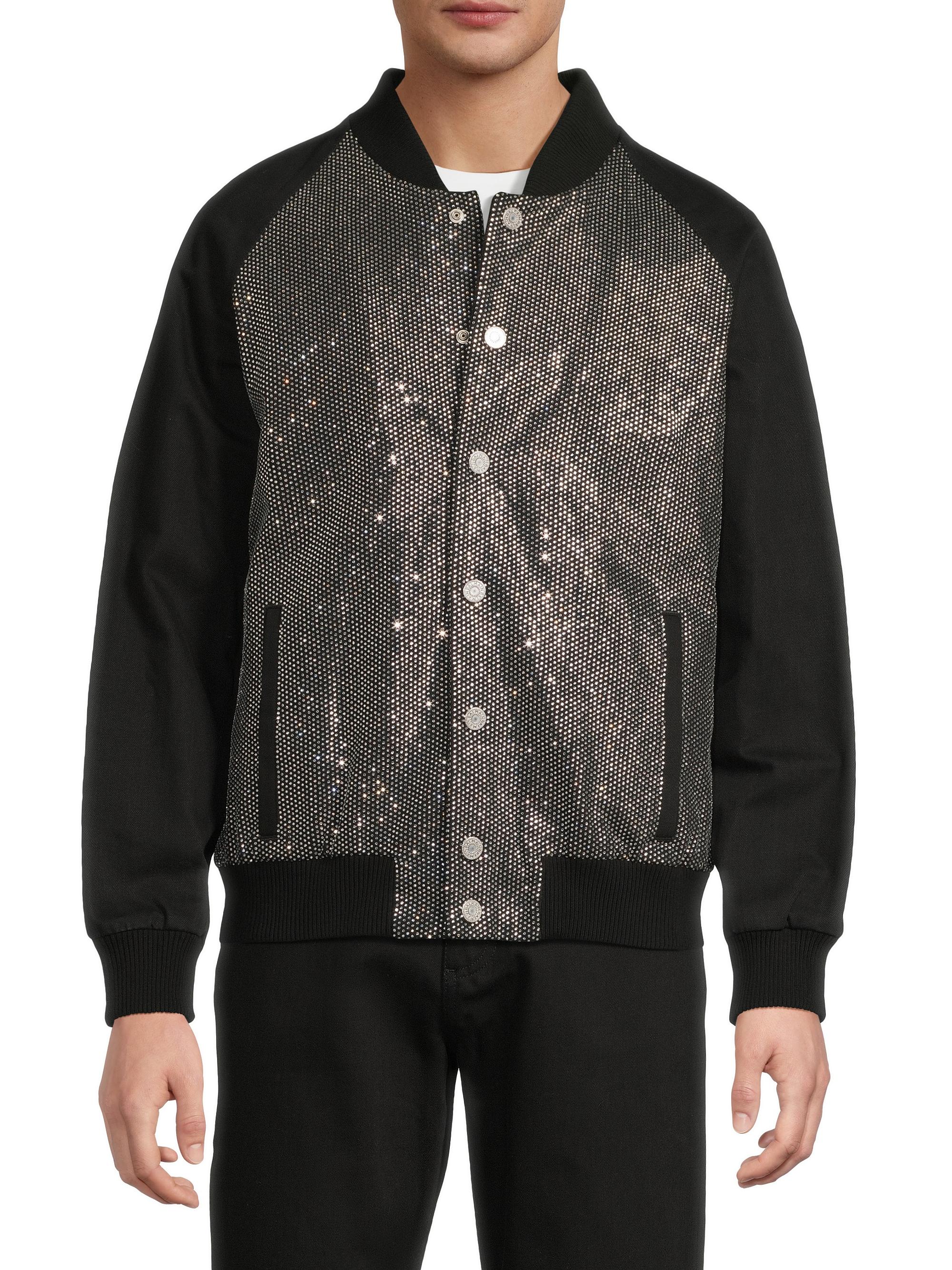 Click here for Balmain Mens Embellished Cotton Bomber Jacket - Gr... prices