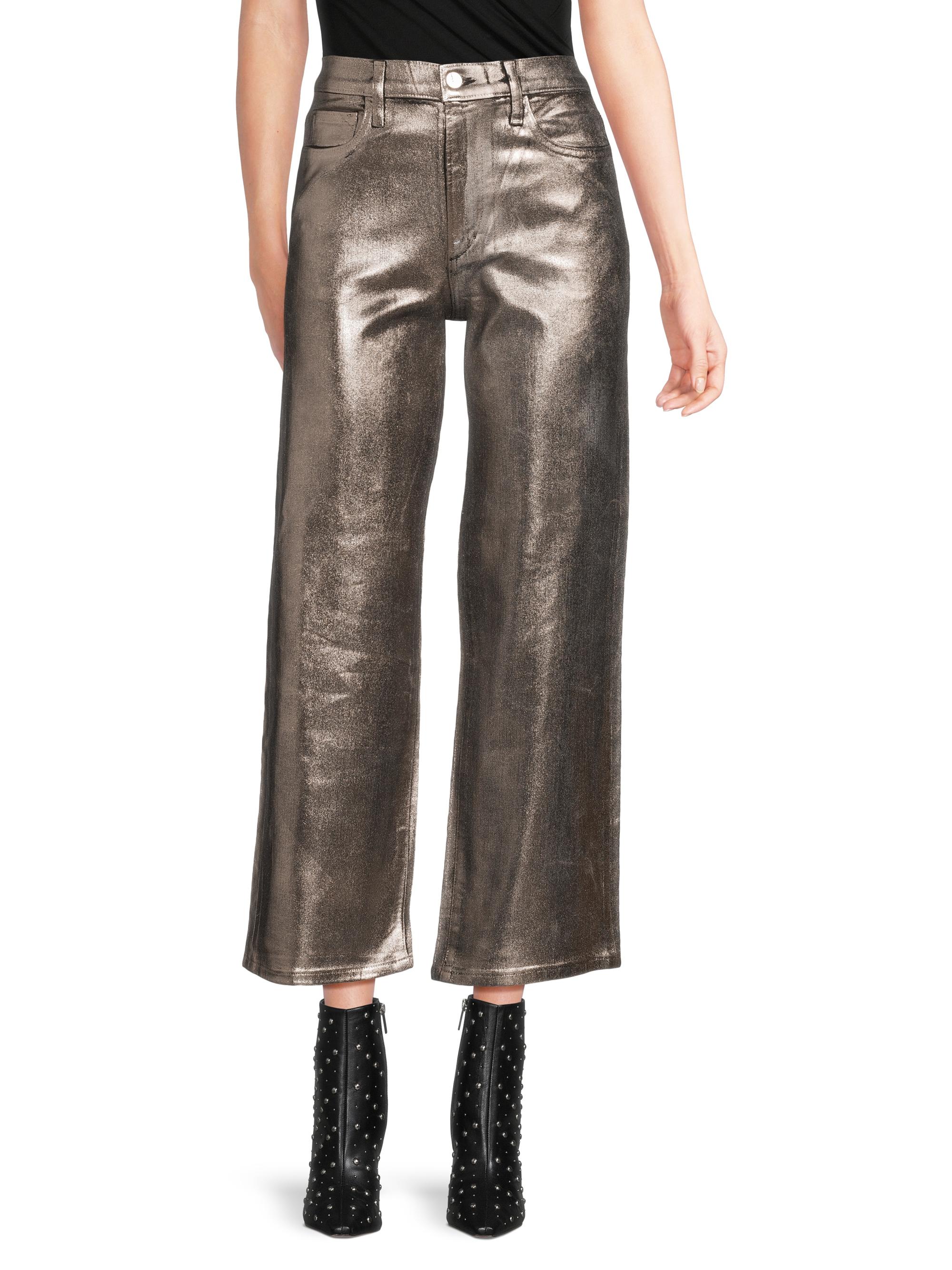 Click here for Joes Jeans The Blake Cropped Wide Leg Jeans in Pew... prices