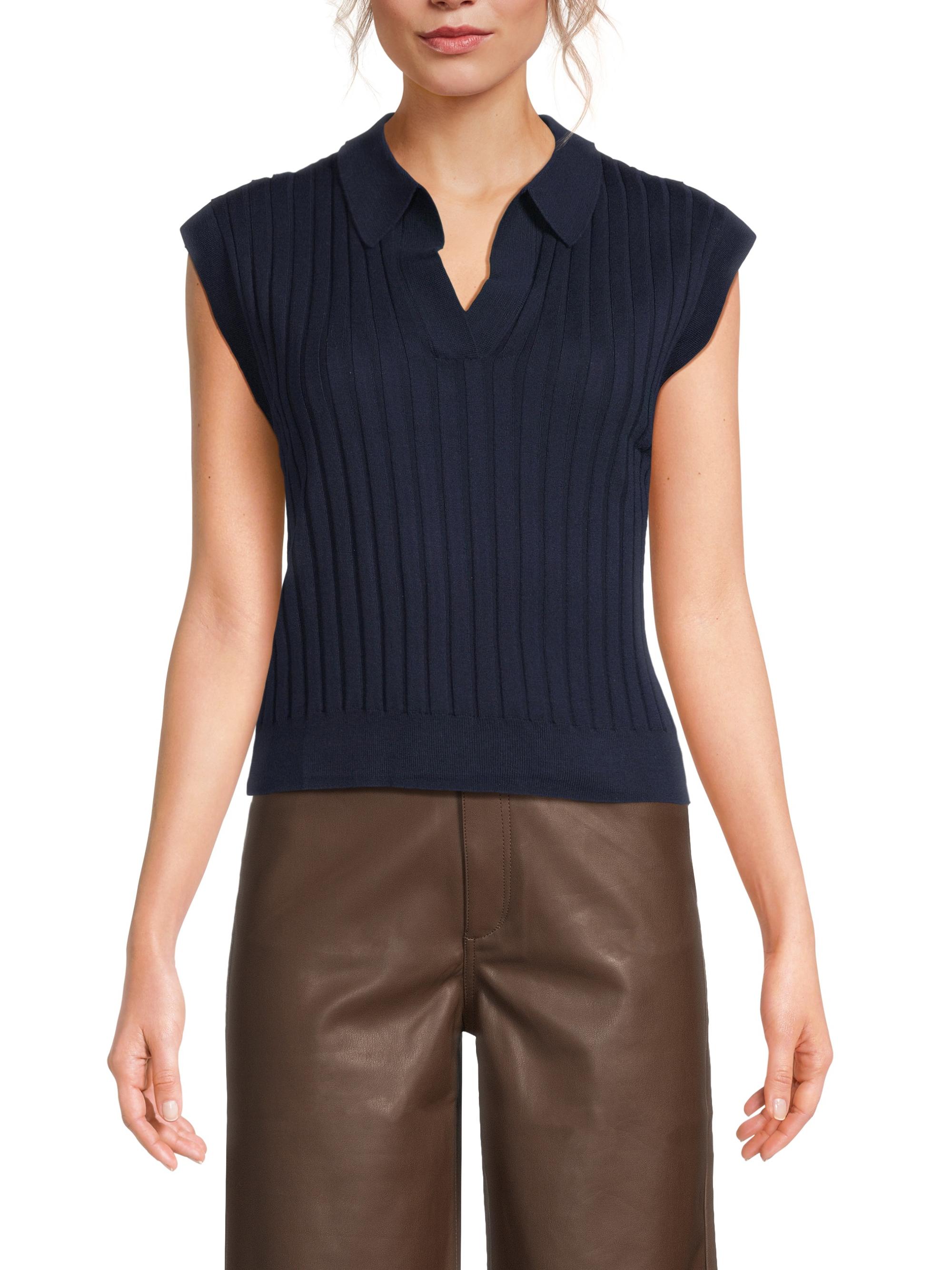 Click here for Joes Jeans Womens The Mal Ribbed Cotton-Blend Swea... prices