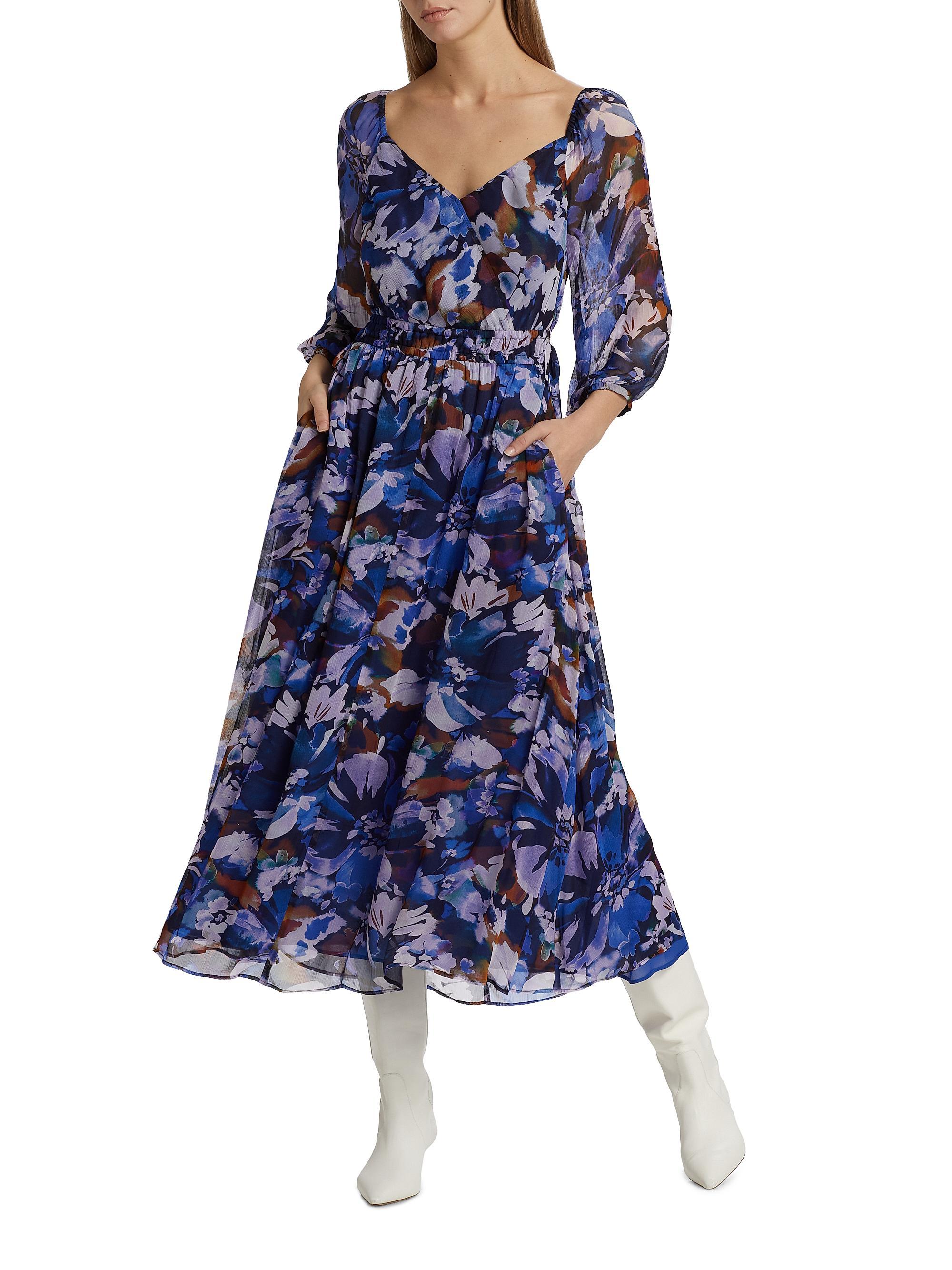 Click here for Derek Lam 10 Crosby Womens Katie Floral Maxi Dress... prices