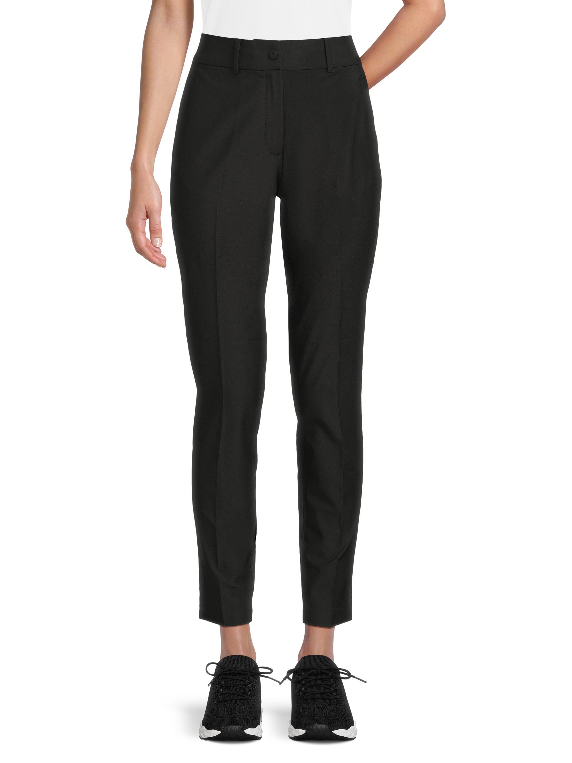 Click here for J. Lindeberg Womens Pinja Slim-Leg Pants - Black -... prices