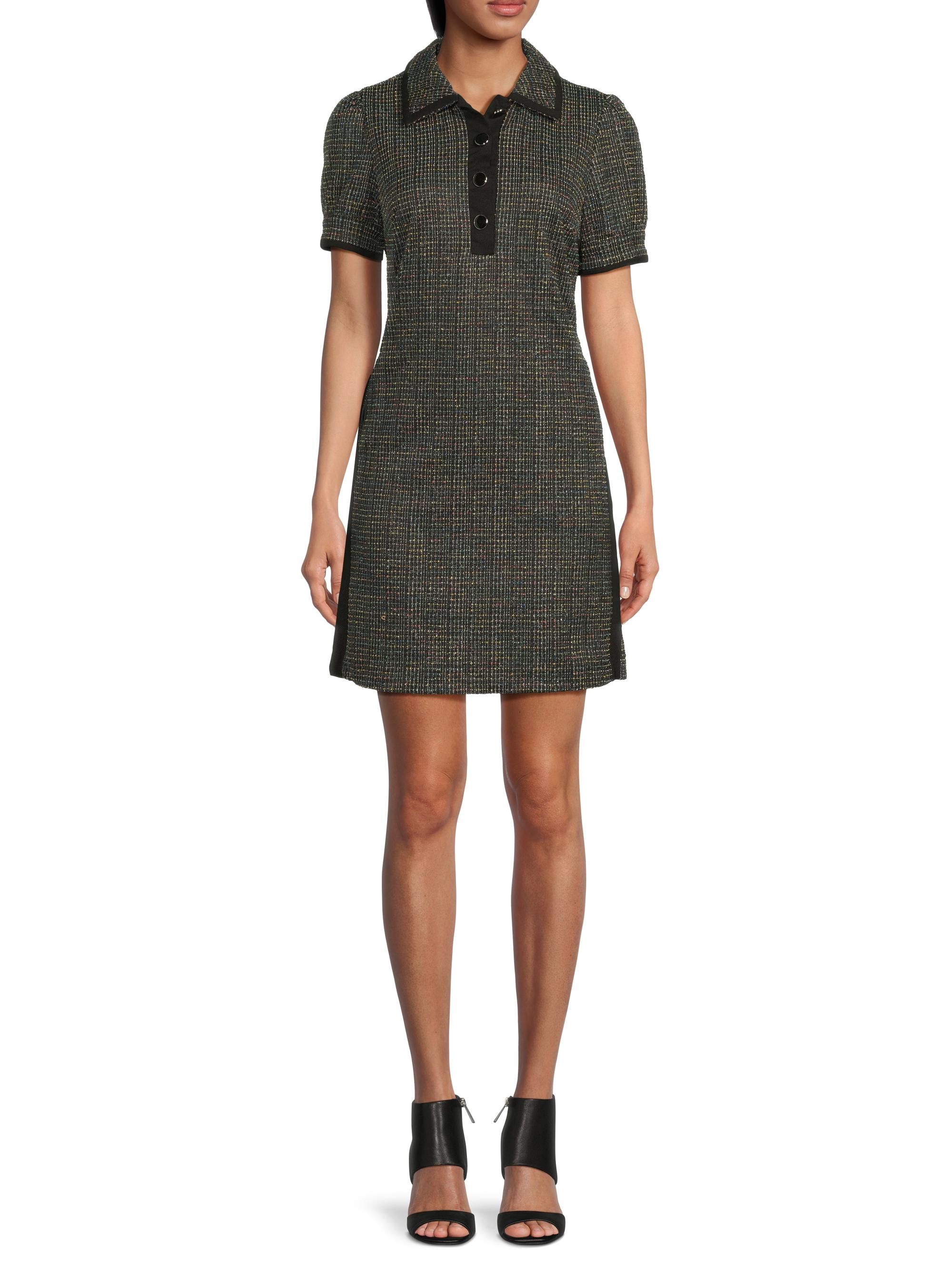 Click here for Nicole Miller Womens Puff Sleeve A-Line Minidress... prices