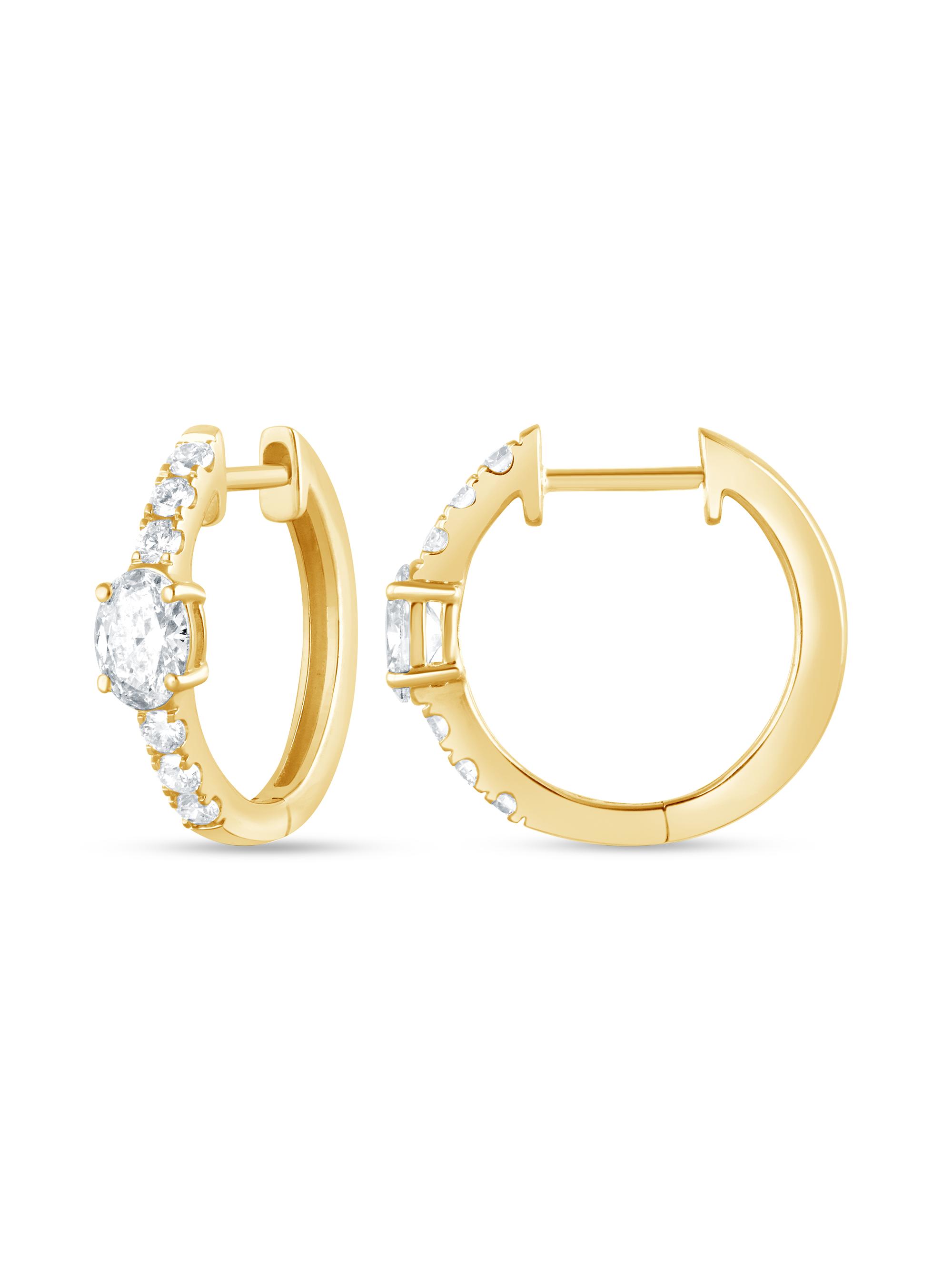 Click here for Saks Fifth Avenue Womens 14K Yellow Gold & 0.75 TC... prices