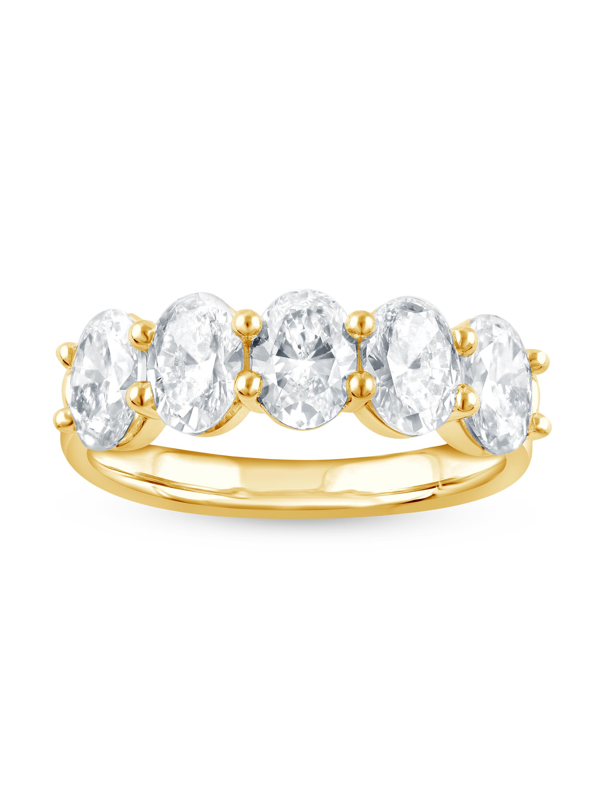 Click here for Badgley Mischka Womens 14K Yellow Gold & 2 TCW Lab... prices