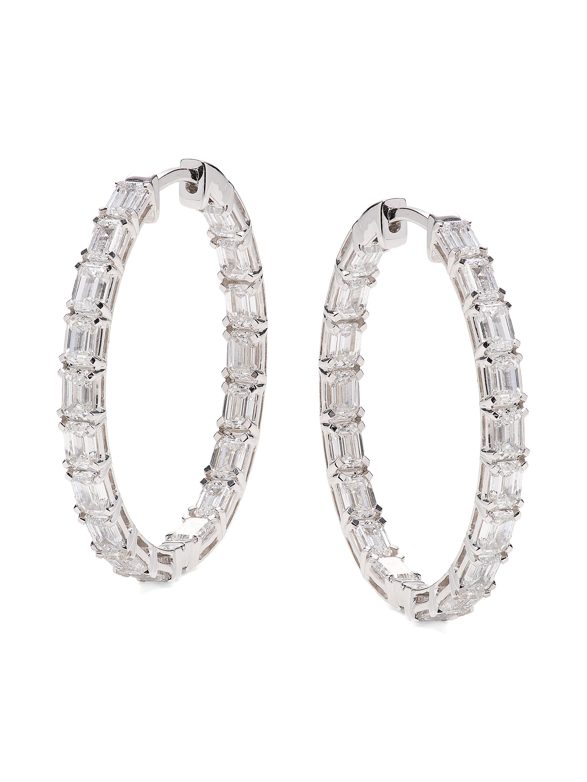 Click here for Badgley Mischka Womens 14K White Gold & 5 TCW Lab-... prices