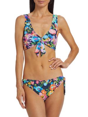 Click here for Johnny Was Womens Wild Bloom Bikini Top - Wild Blo... prices