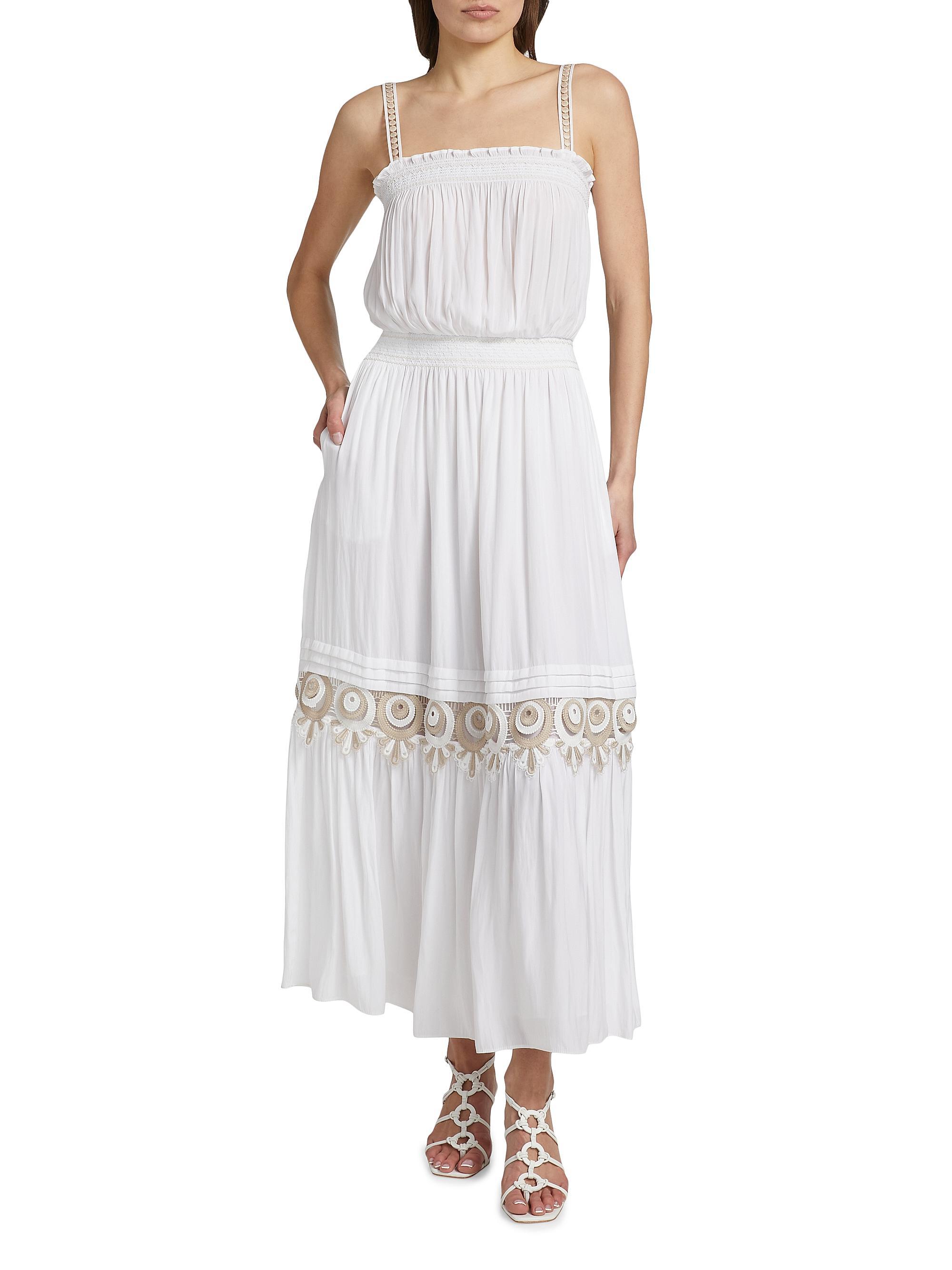 Click here for Ramy Brook Womens Catalina Embroidered Maxi Dress... prices