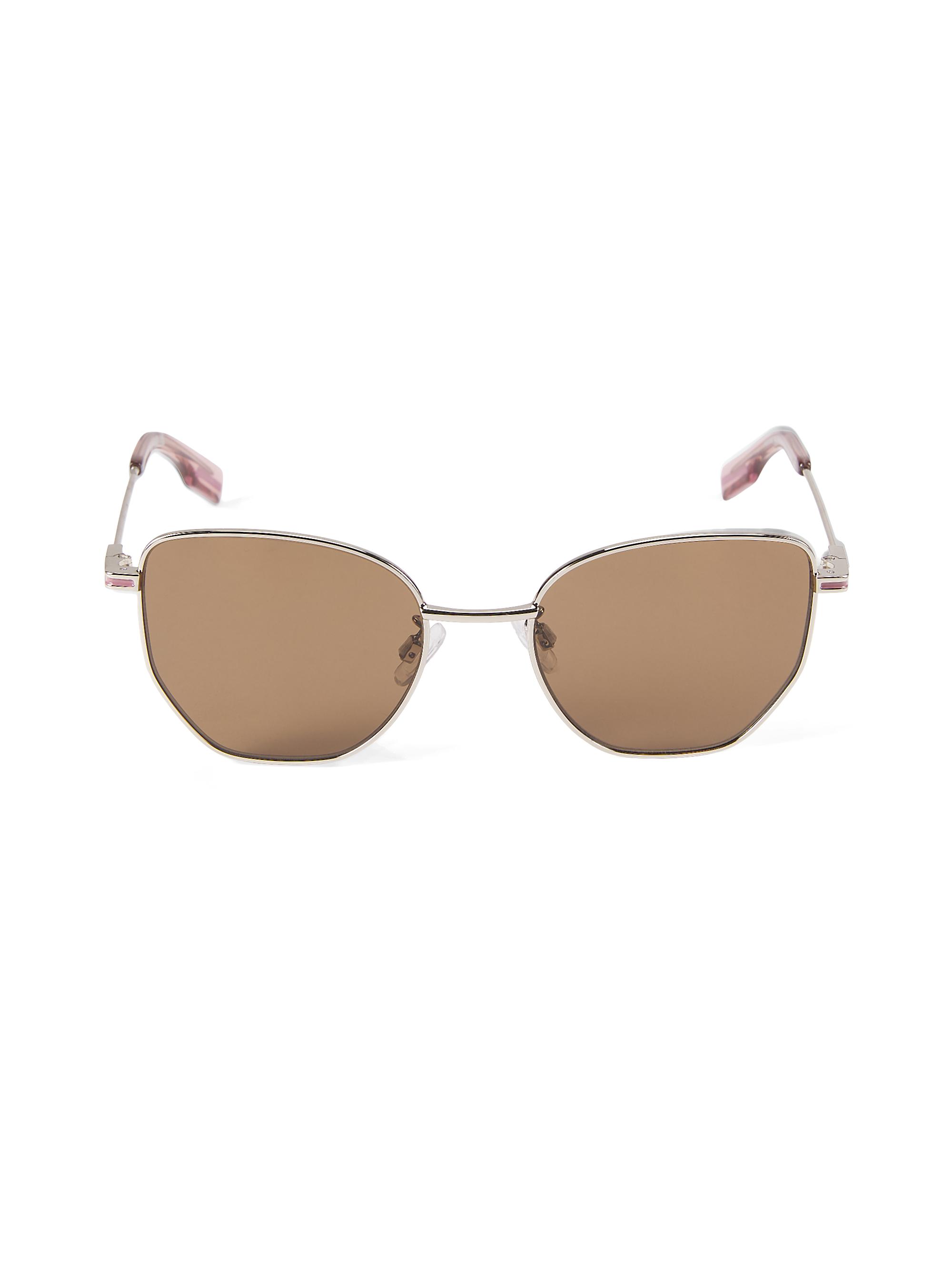 Click here for Mcqueen Womens 50MM Geometric Sunglasses - Gold prices