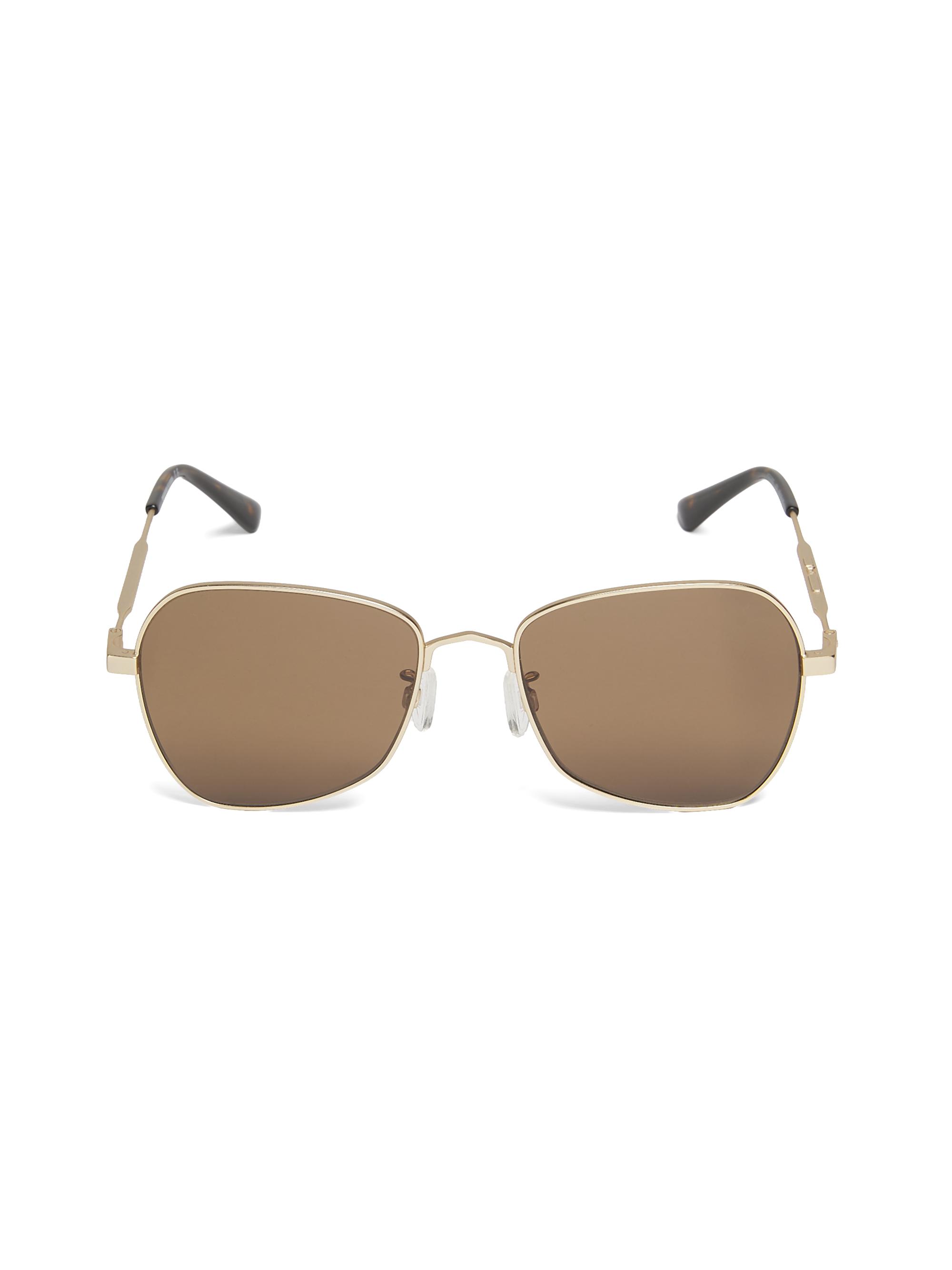 Click here for Mcqueen Womens 55MM Geometric Sunglasses - Gold prices