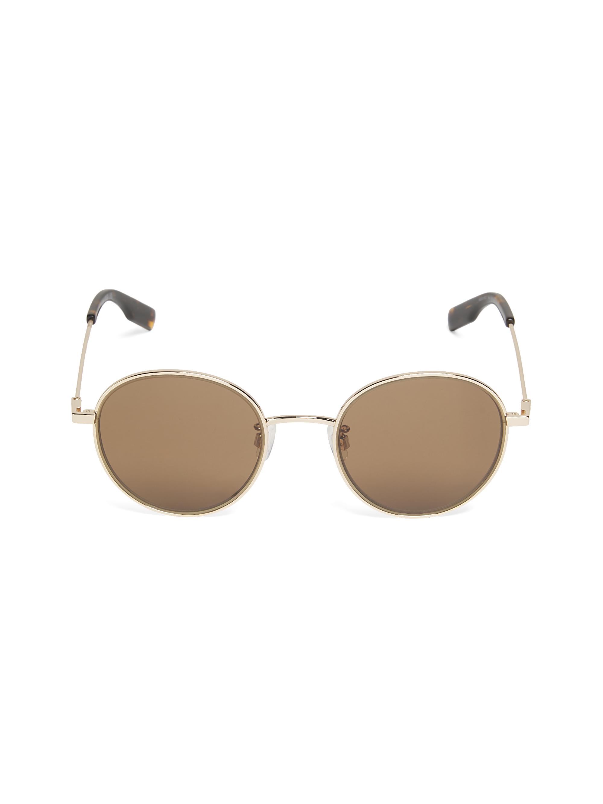 Click here for Mcqueen Womens 49MM Round Sunglasses - Gold prices