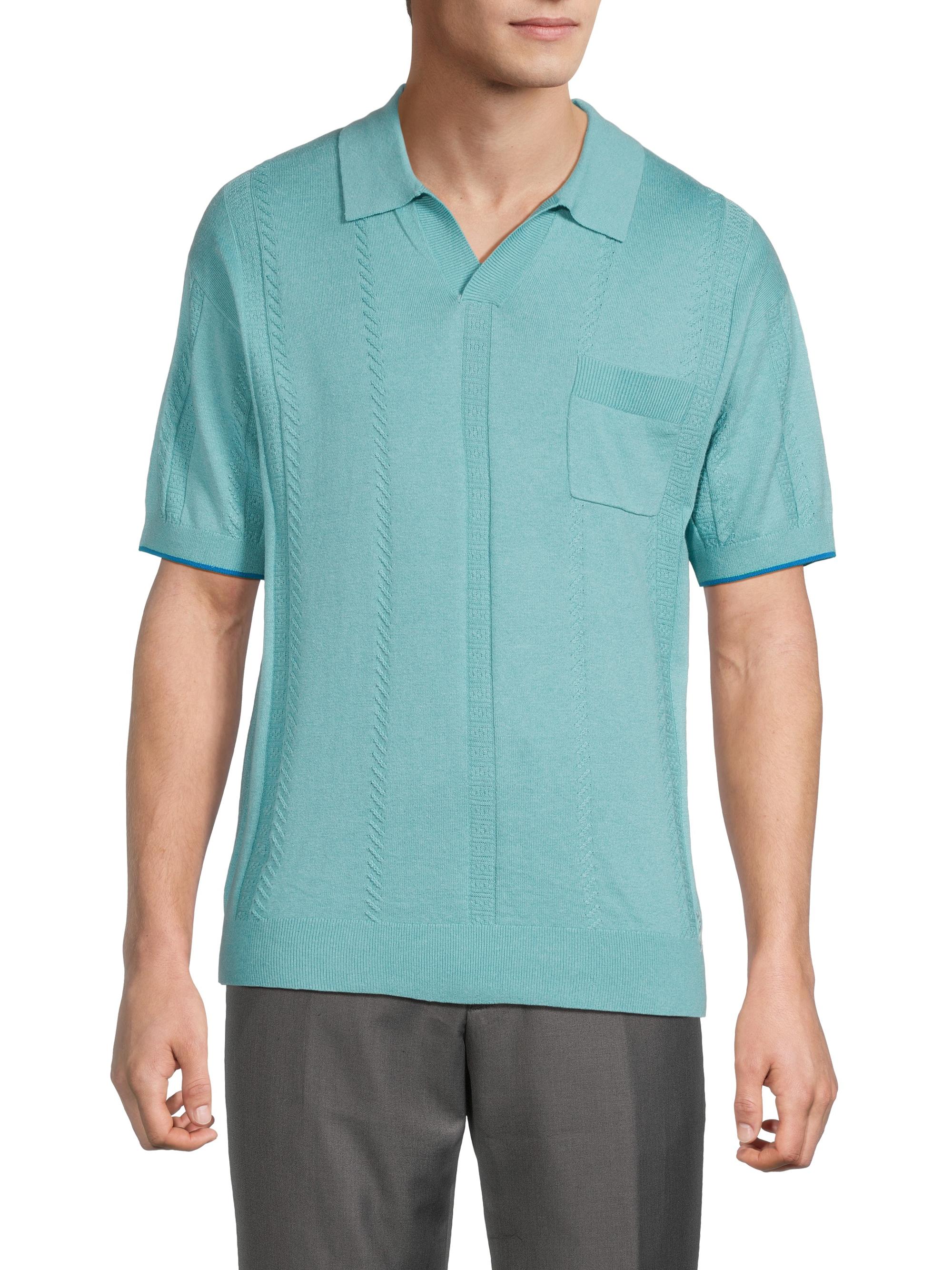 Click here for Scotch & Soda Mens Relaxed Fit Knit Polo Shirt - S... prices