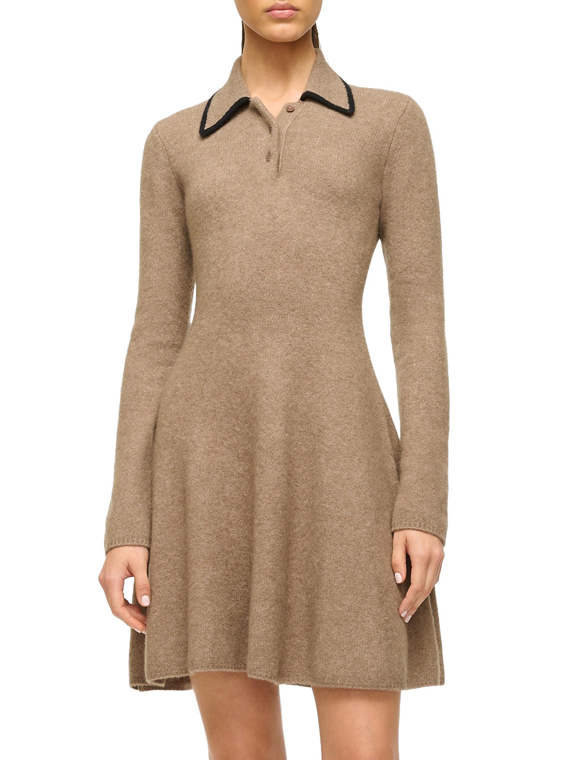 Click here for Staud Womens Dujour Knit Fit & Flare Minidress - M... prices