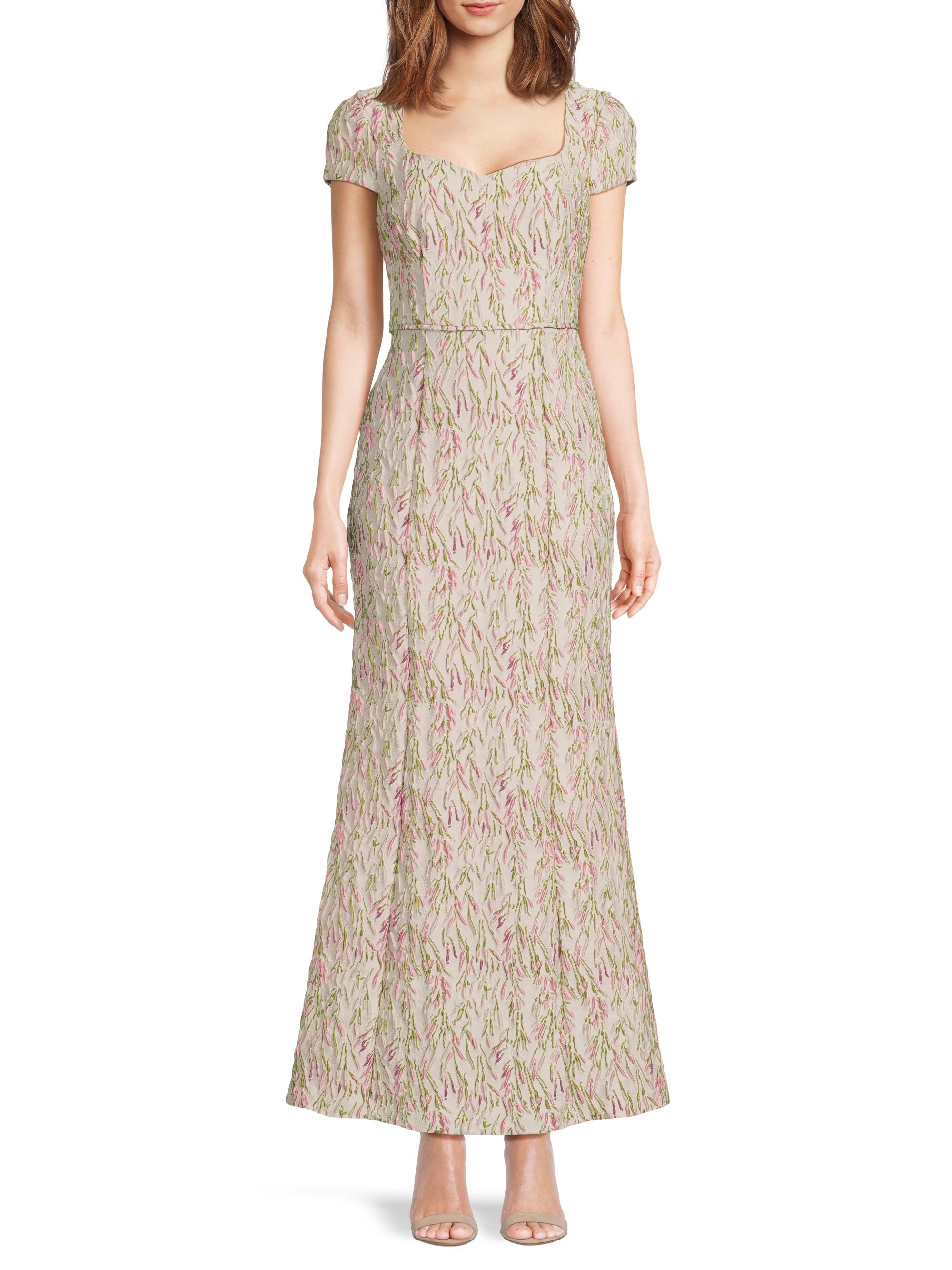 Click here for JS Collections Womens Alia Floral Embroidered Merm... prices