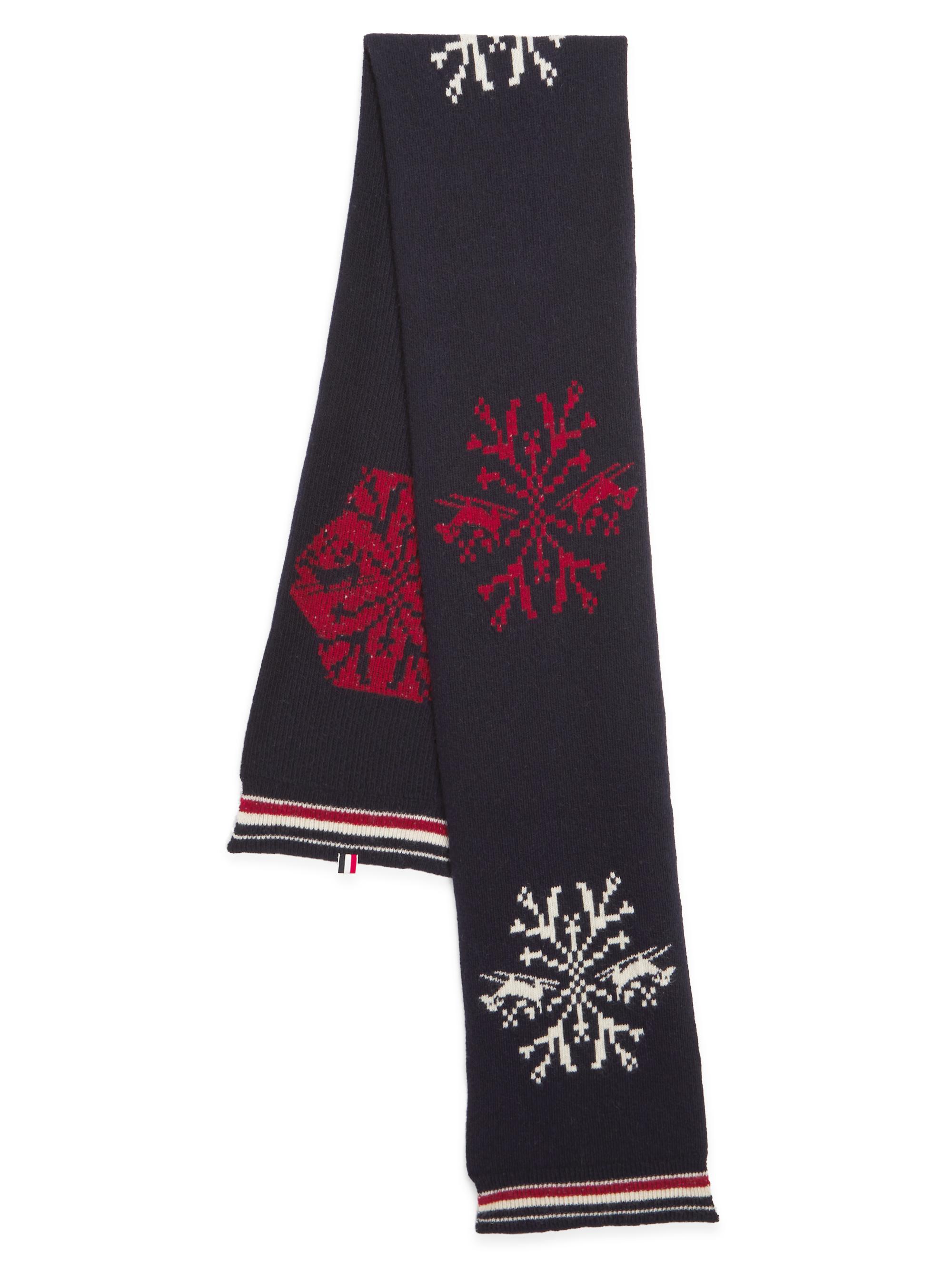 Click here for Thom Browne Mens Snowflake Intarsia Wool & Mohair... prices