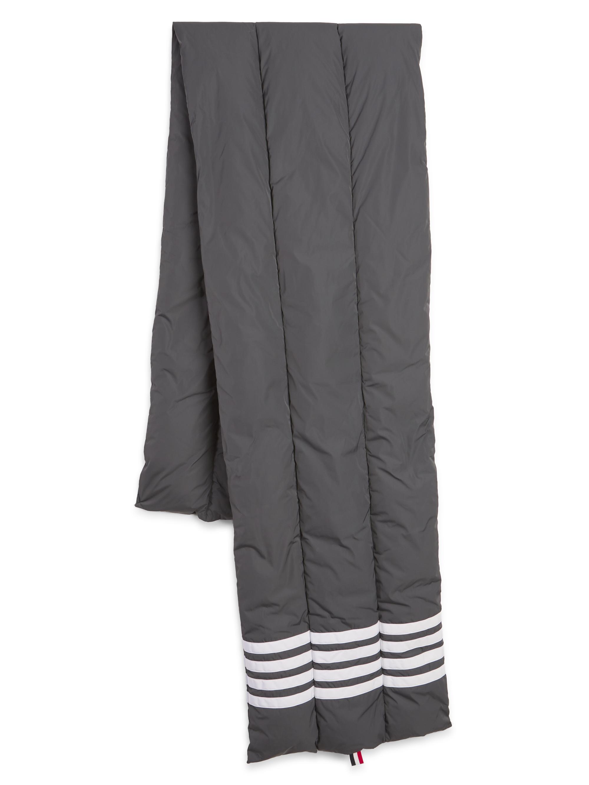 Click here for Thom Browne Mens Puffer 4-Bar Down-Filled Scarf -... prices