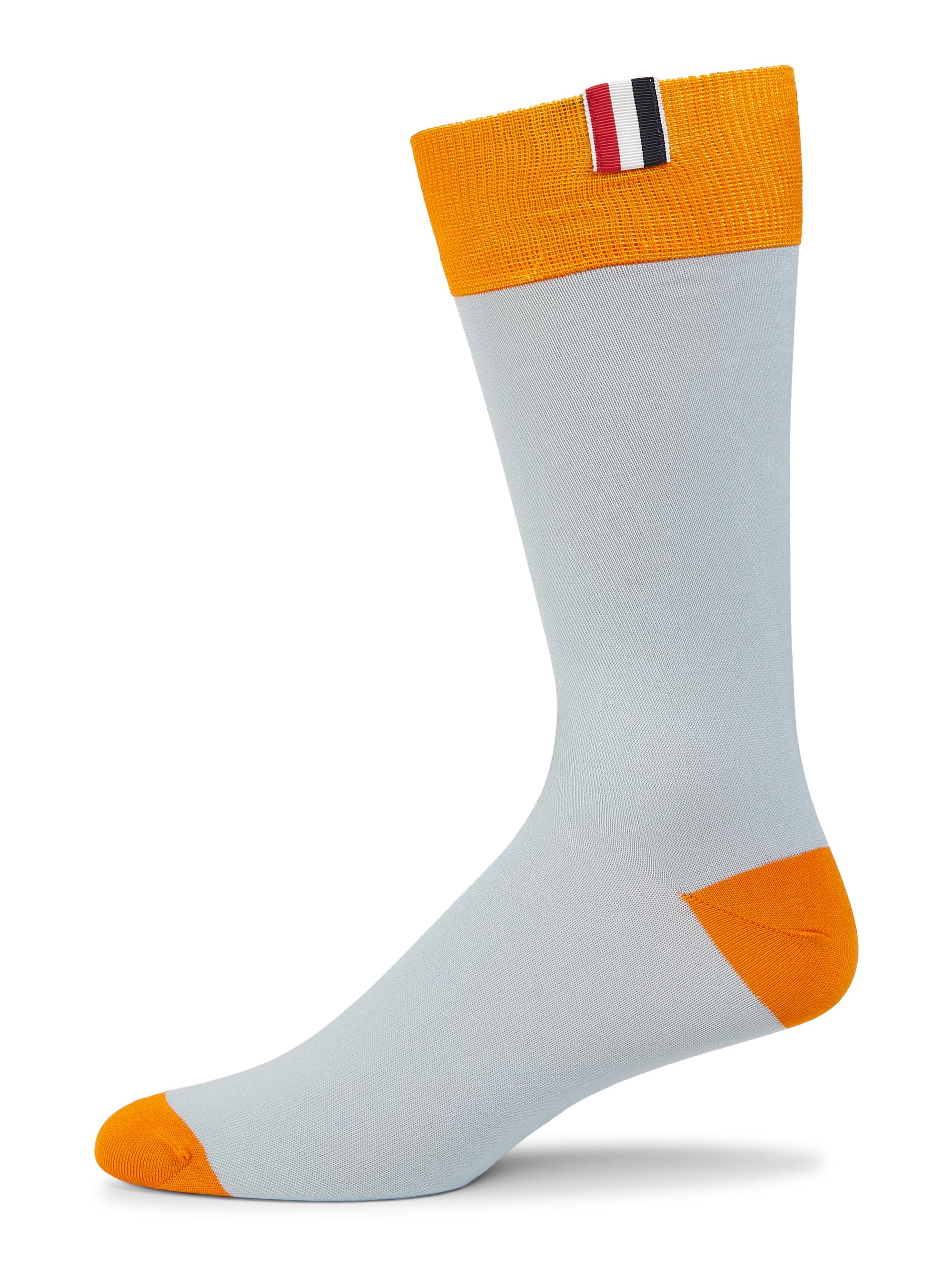 Click here for Thom Browne Mens Funmix Mid-Calf Cotton Socks prices