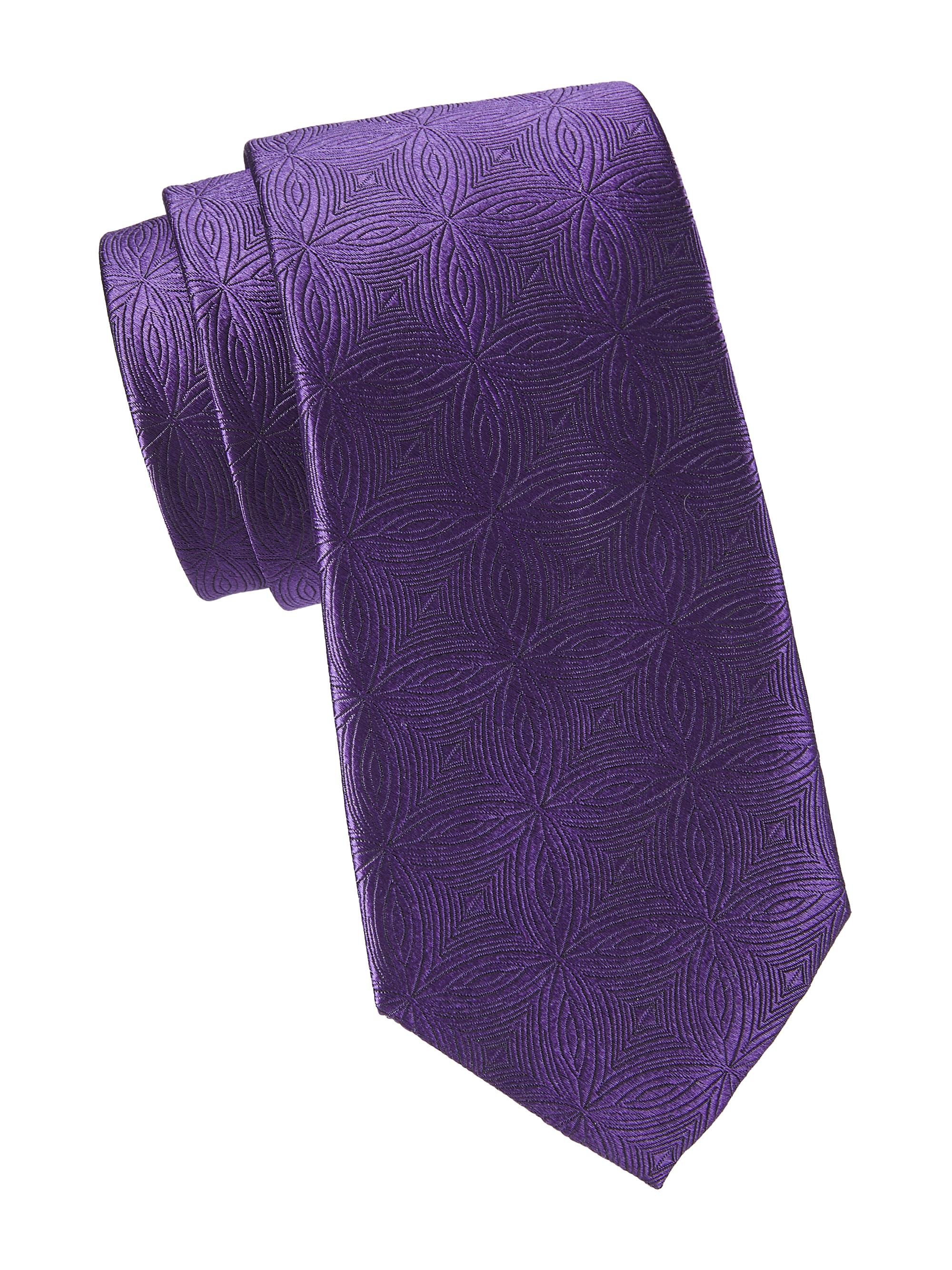 Click here for Karl Lagerfeld Paris Mens Sunburst Jacquard Silk T... prices