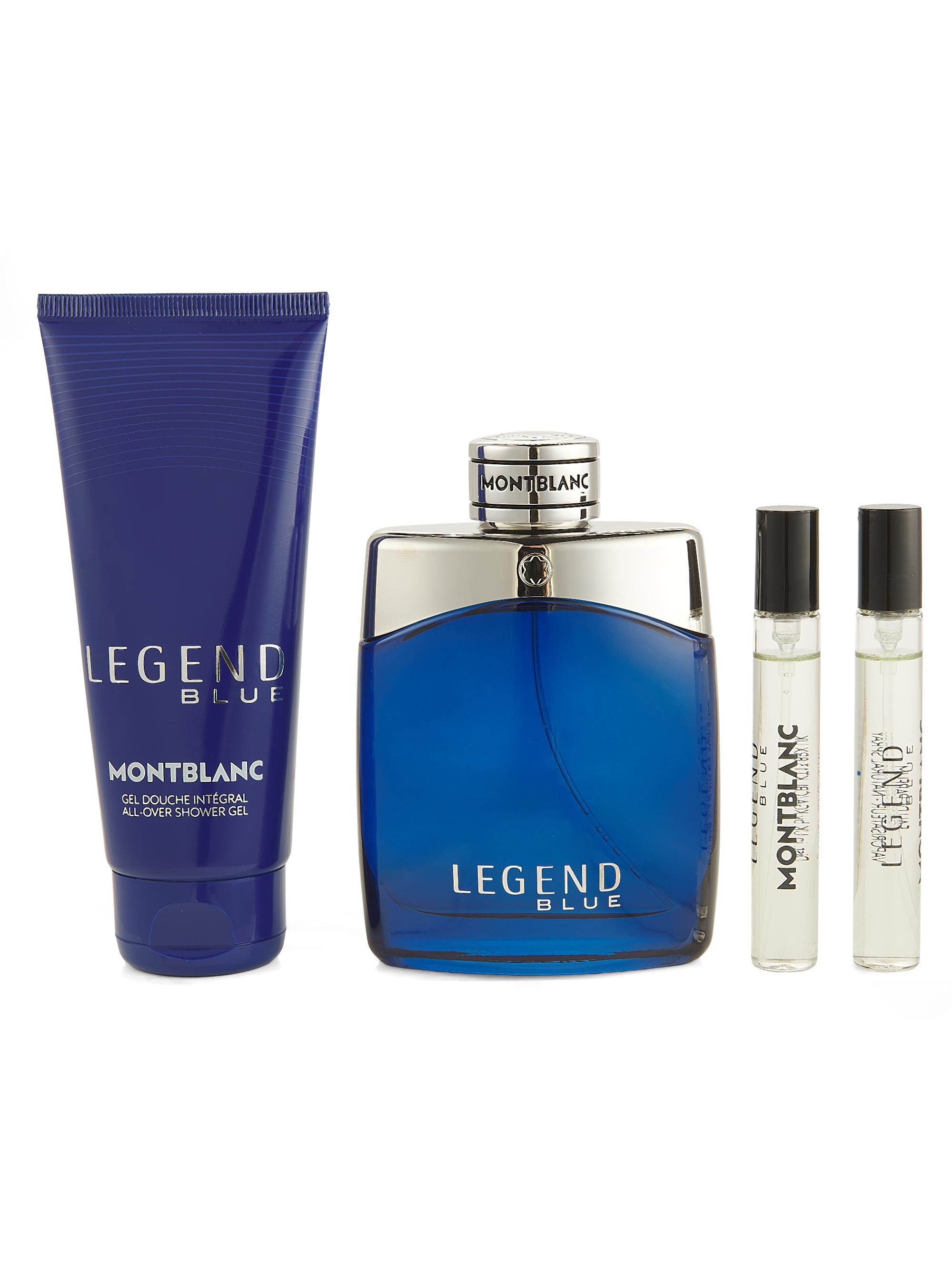 Click here for Montblanc Legend Blue 4-Piece Eau De Parfum Set prices