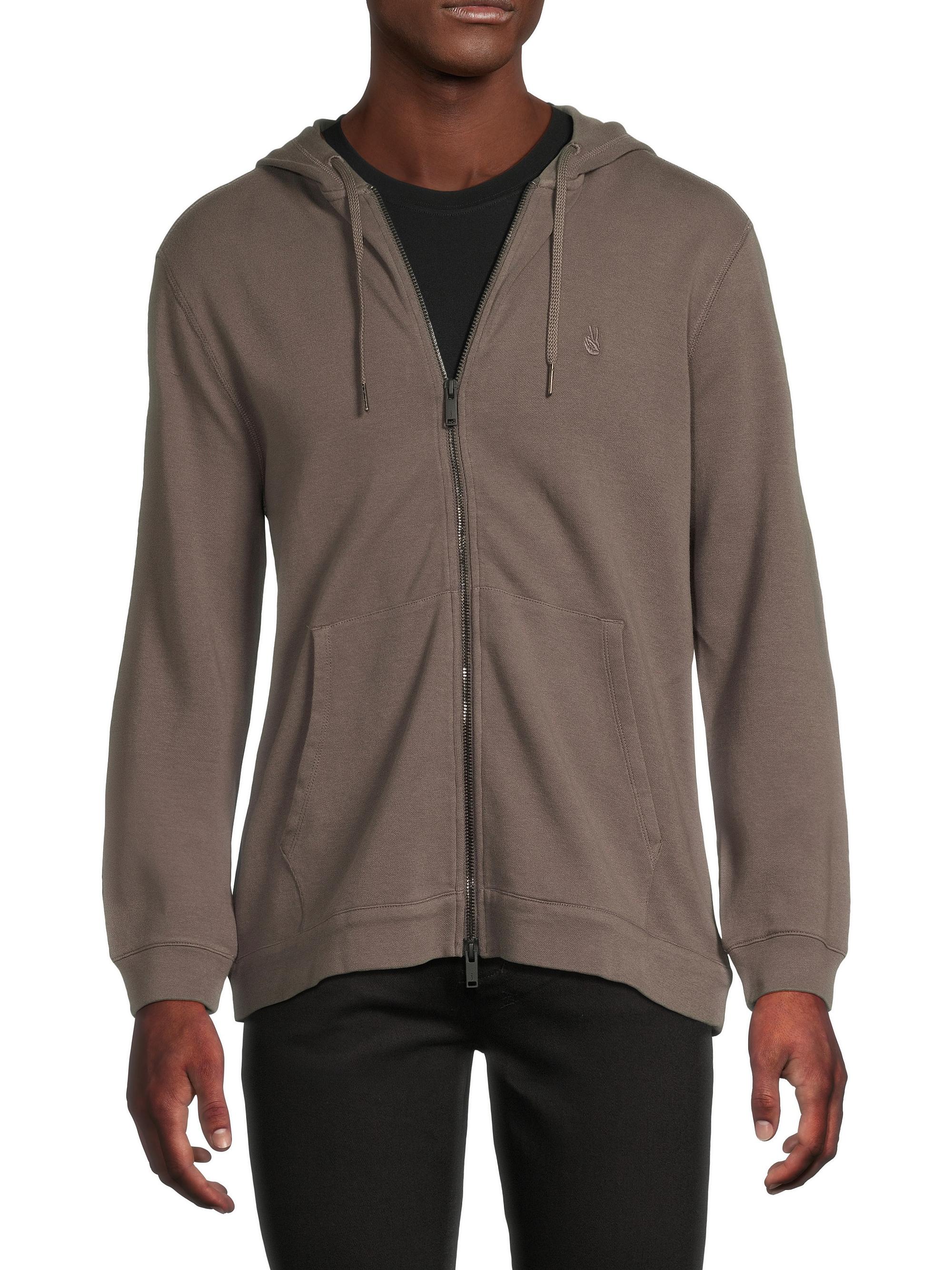 Click here for John Varvatos Mens Bruno Cotton Zip-Up Hoodie - Me... prices