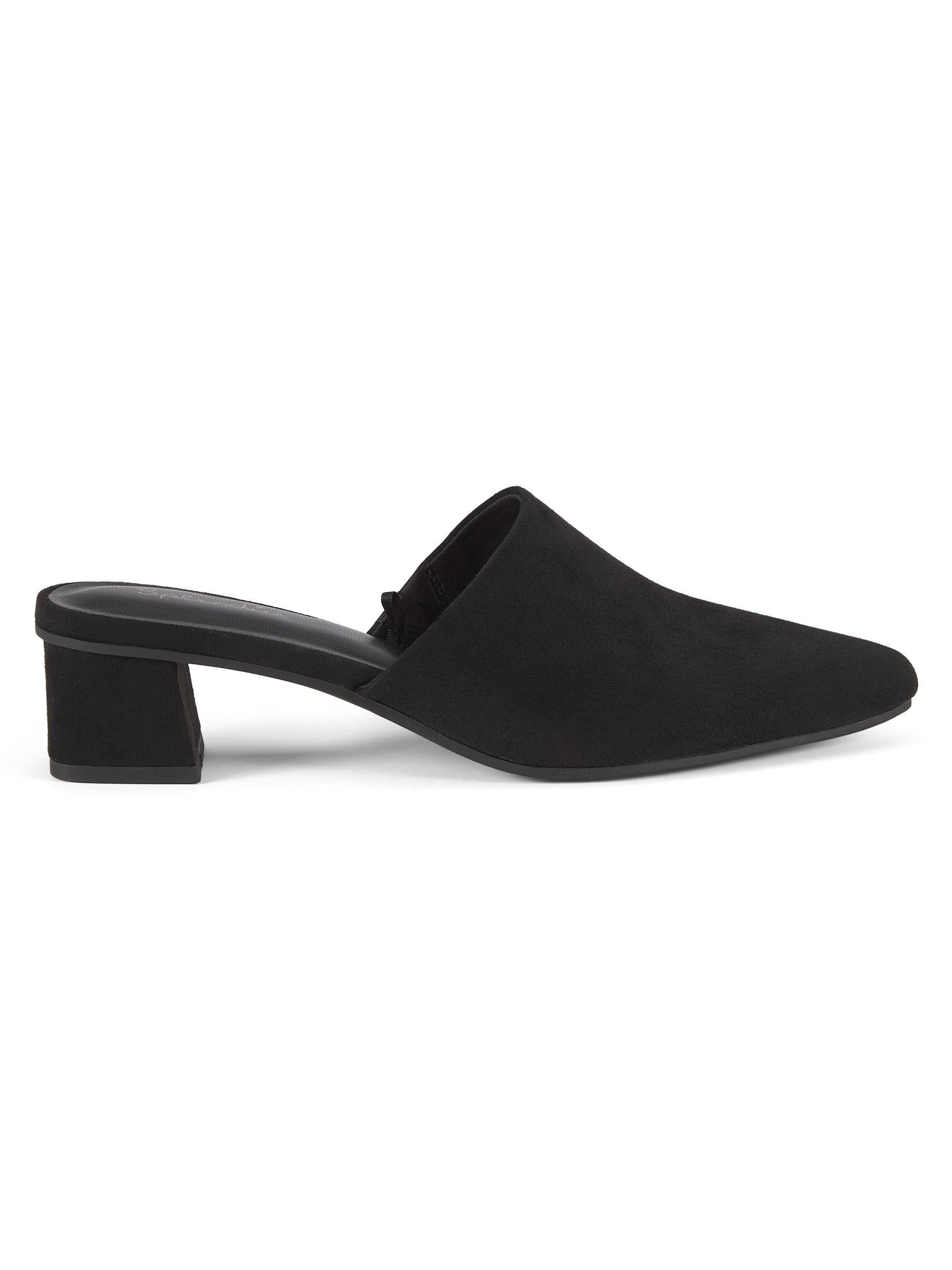 Click here for Splendid Womens Laylai 25MM Textile Mules - Black... prices